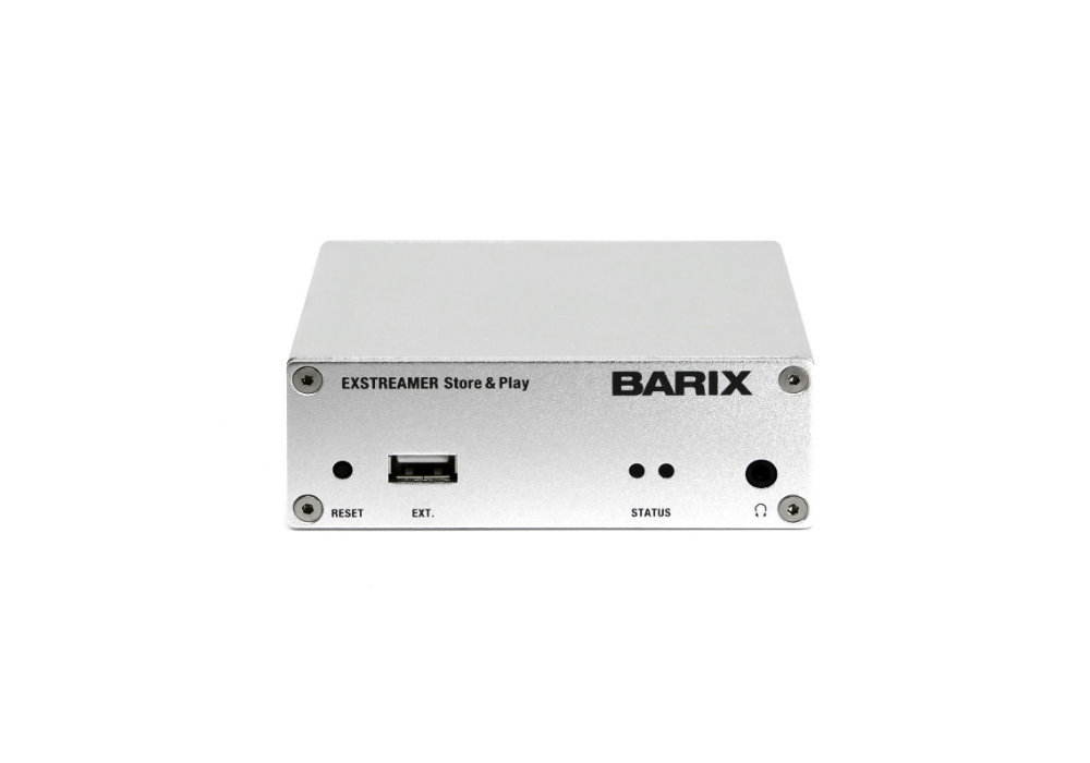 Transporte de audio IP Barix exstreamer 100