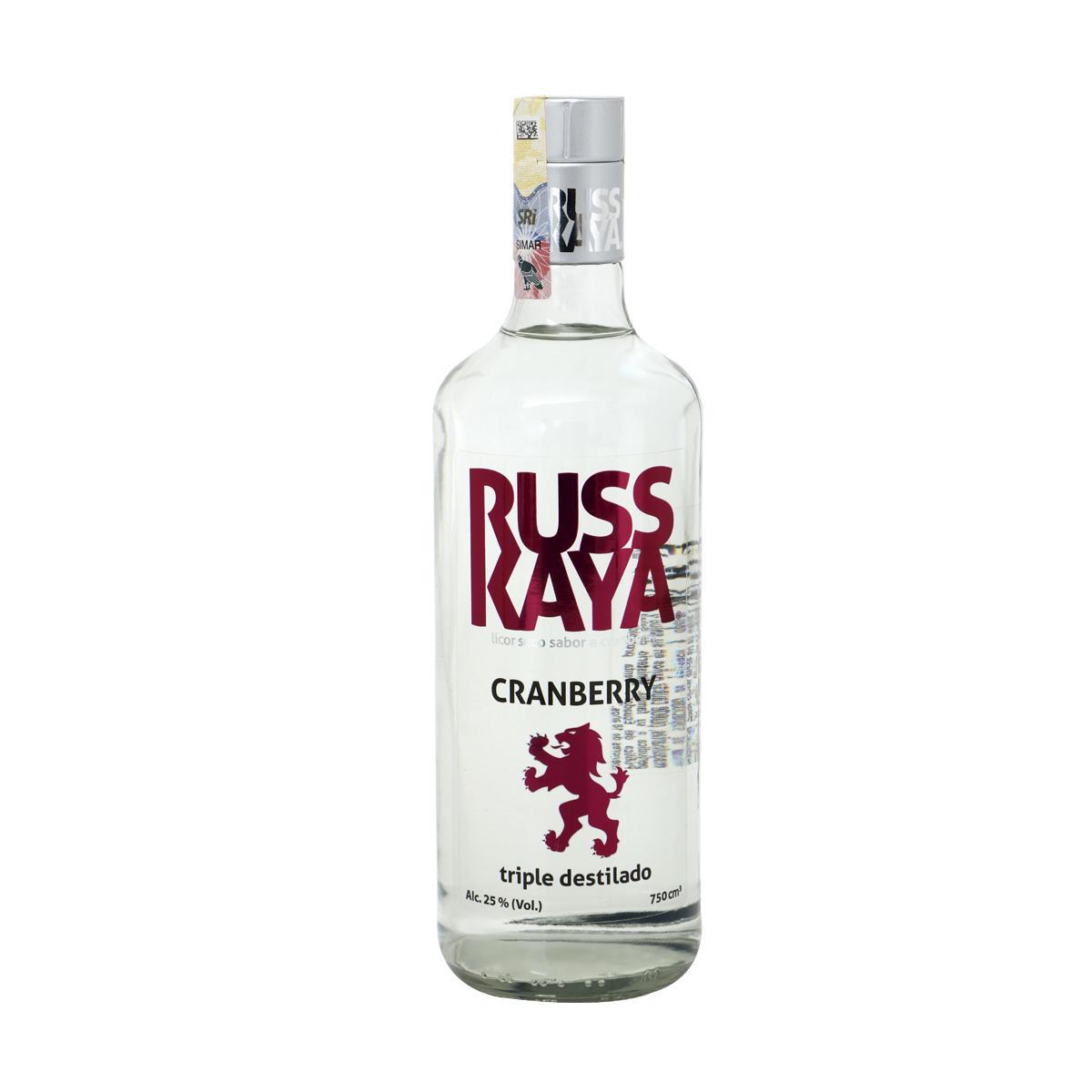 Vodka Russkaya Cranberry