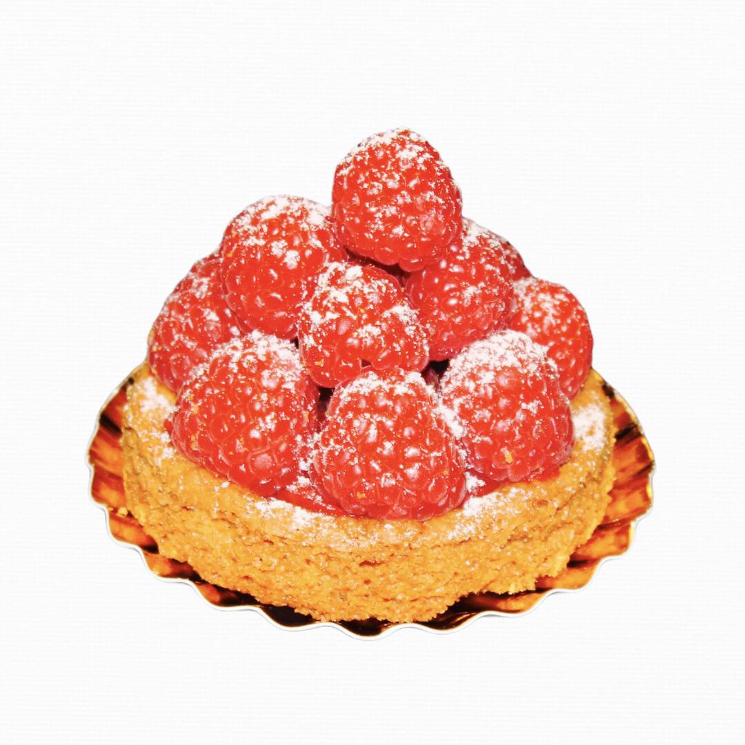 Tartelette aux framboises