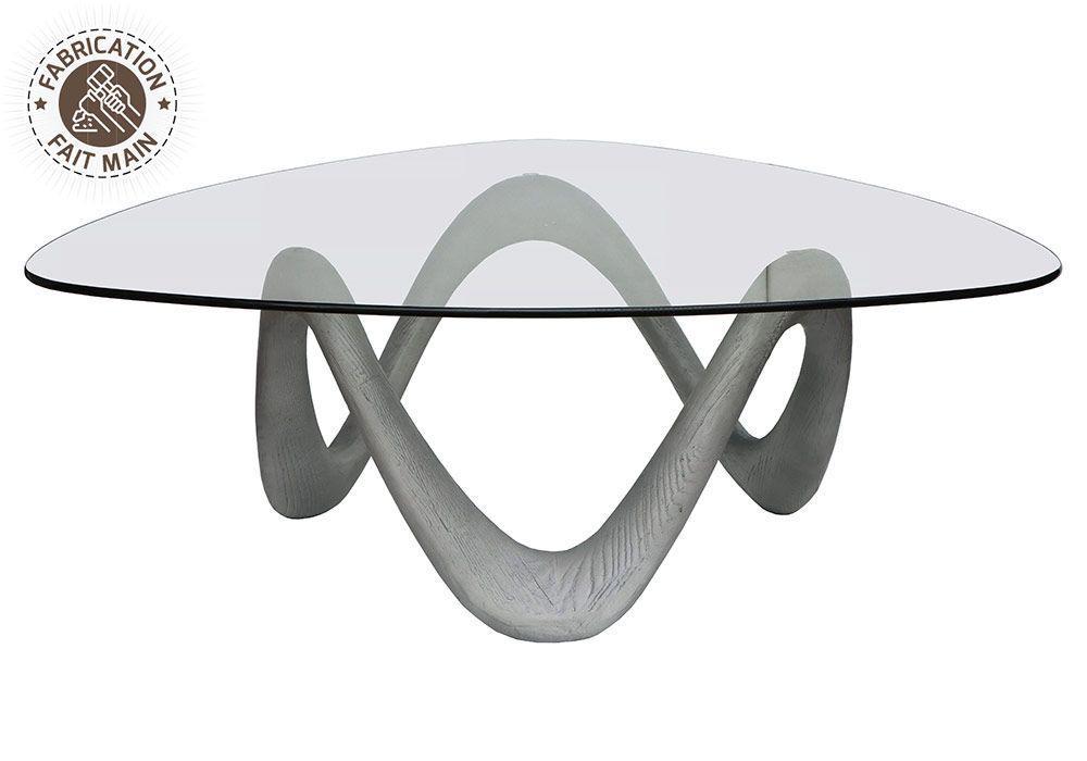 Table basse vague moderne