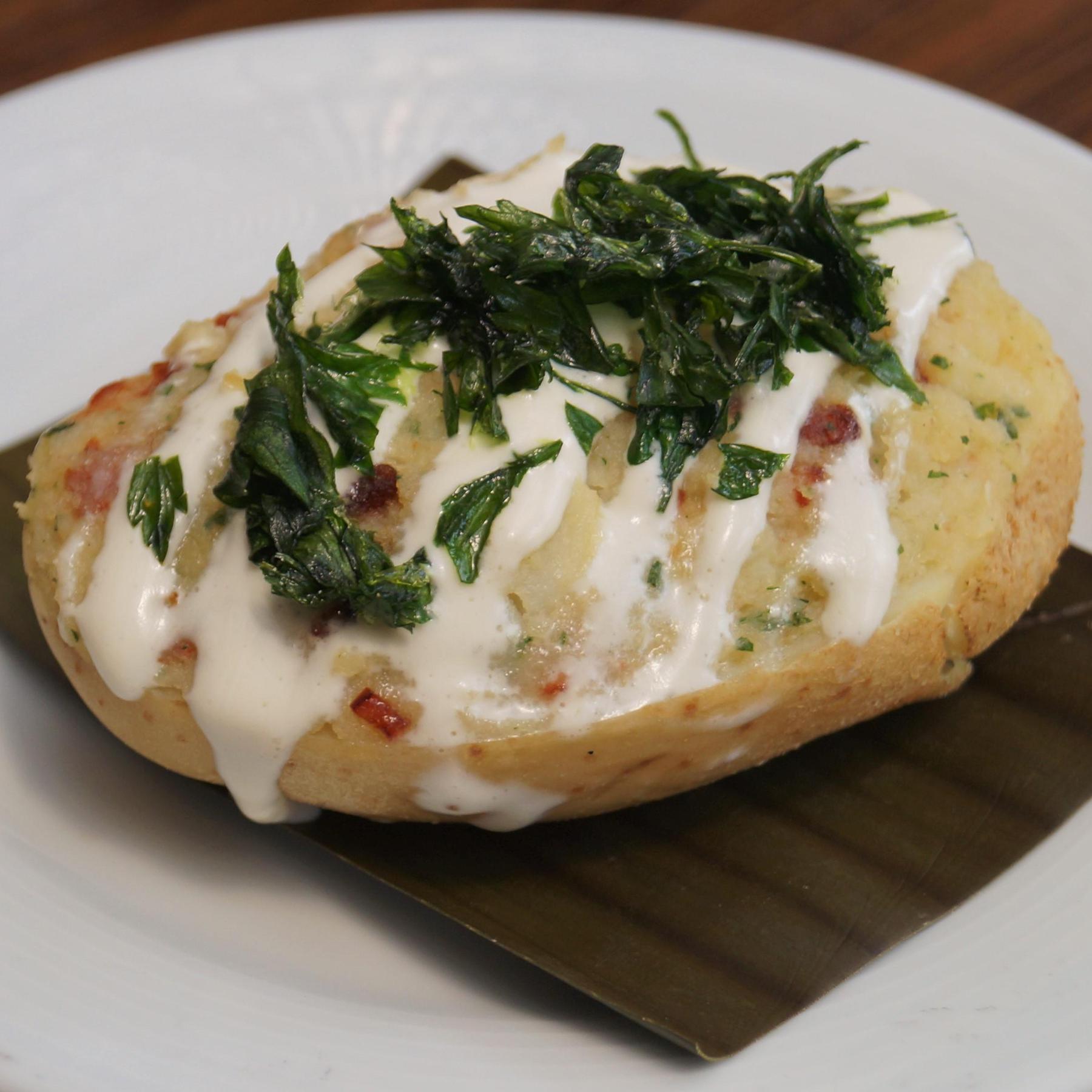 PAPA AL HORNO RELLENA