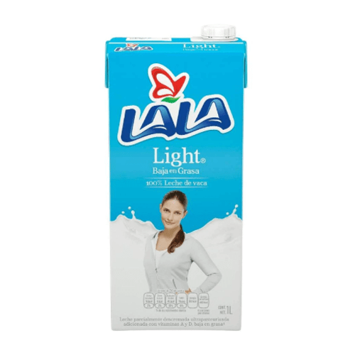 Leche "LaLa" light, tetra pack 1 L.