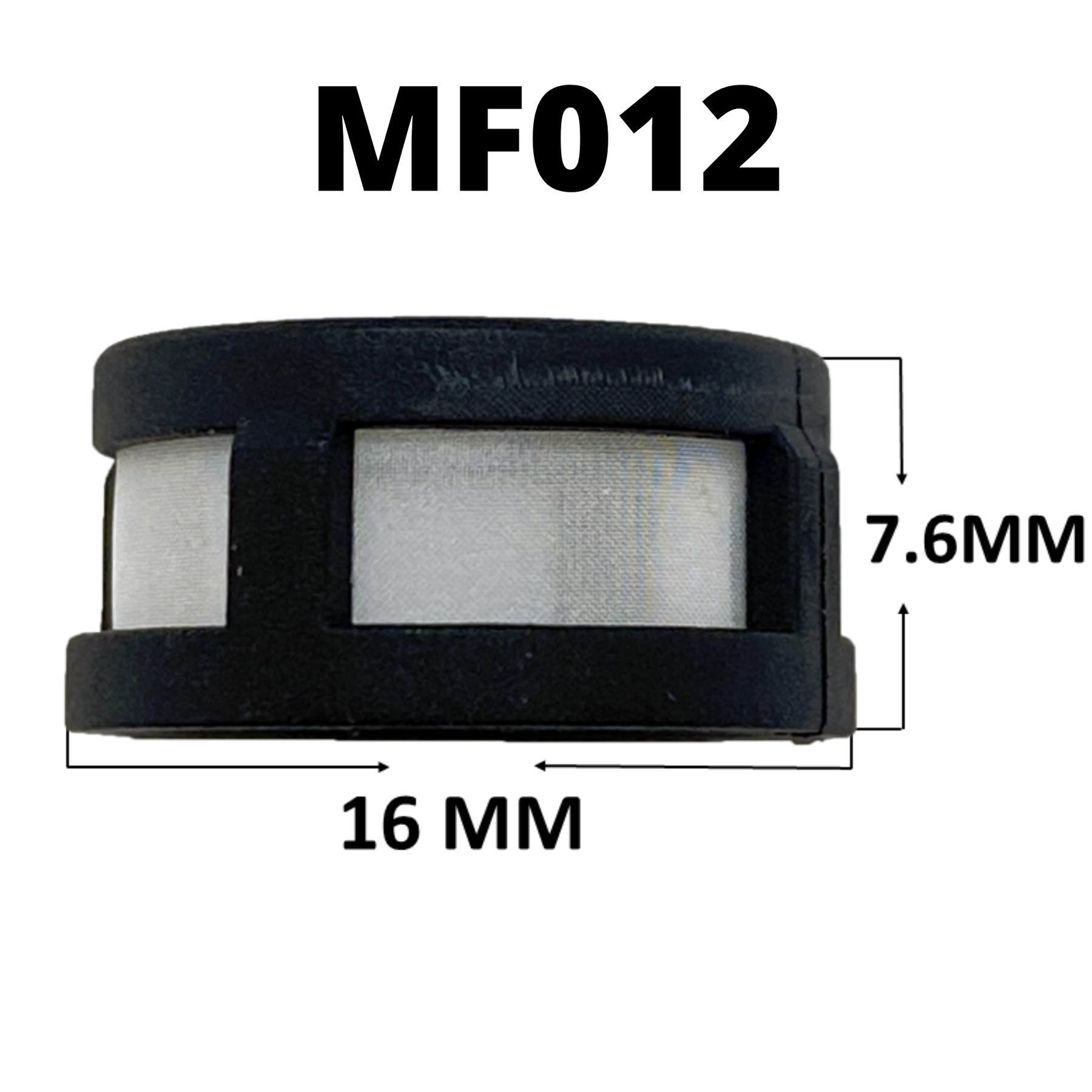 MF012 MICROFILTRO INFERIOR CHEVY T.B.I , CAVALIER , CHEVROLET S10