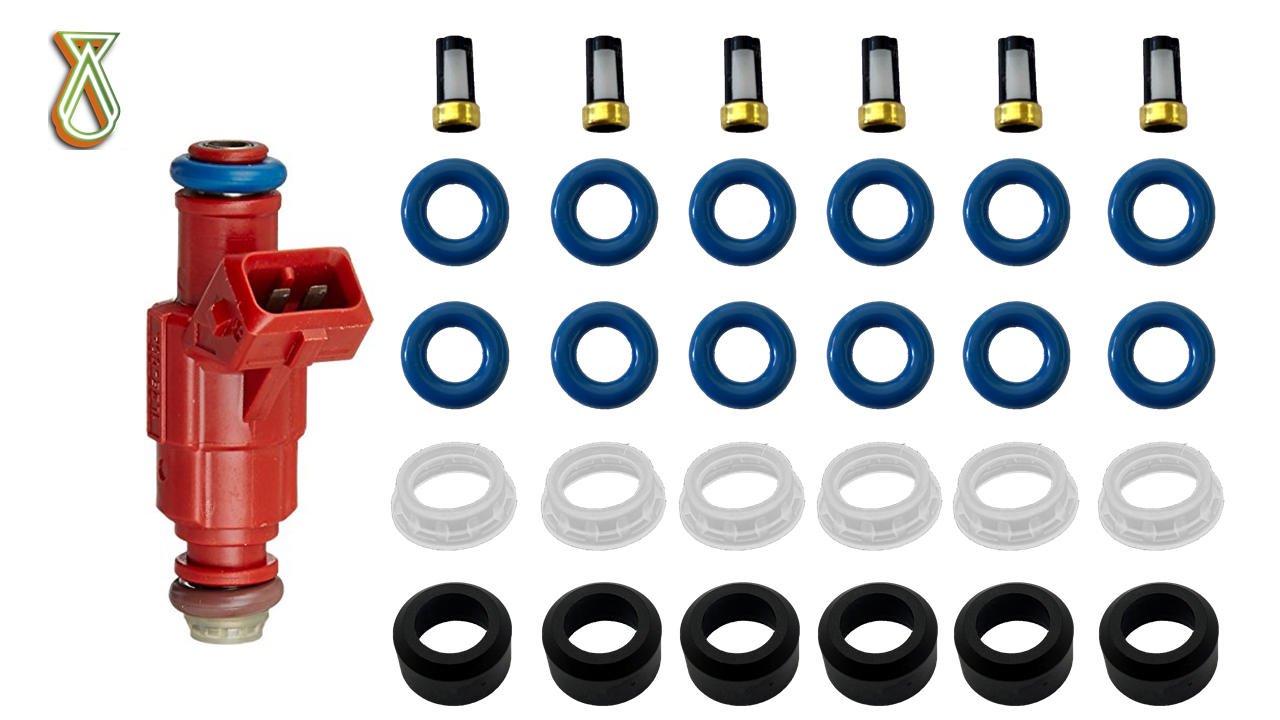 KIT PARA INYECTOR FORD EXPLORER / ASIENTO RIGIDO (6 JUEGOS)