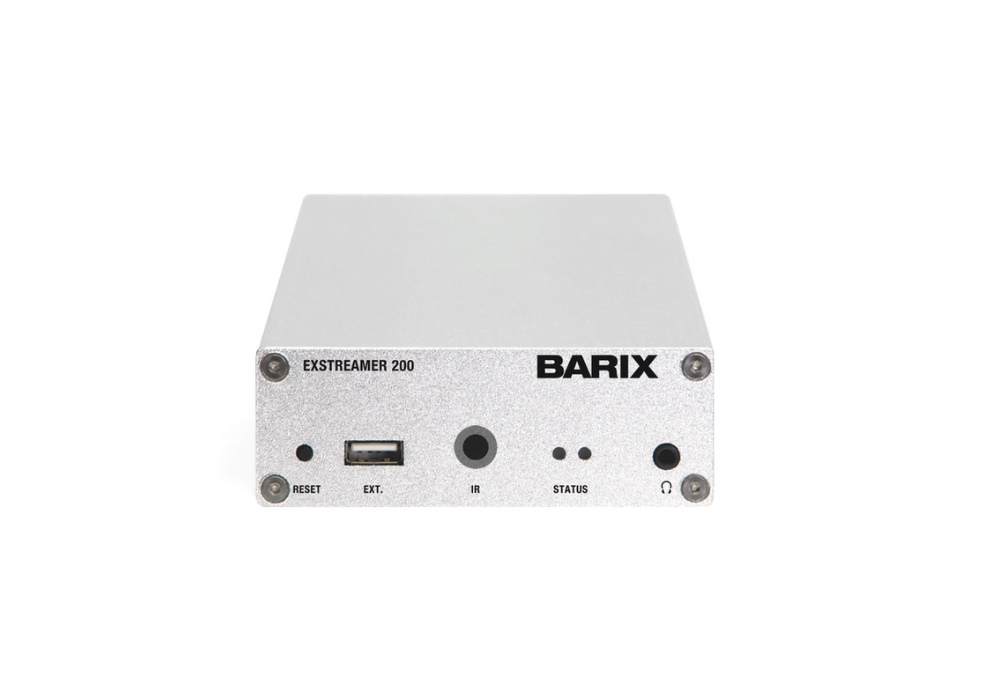 Transporte de audio IP Barix exstreamer 200