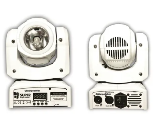 Color Beam 4 Cabezas Moviles Led Con Rack Super Bright