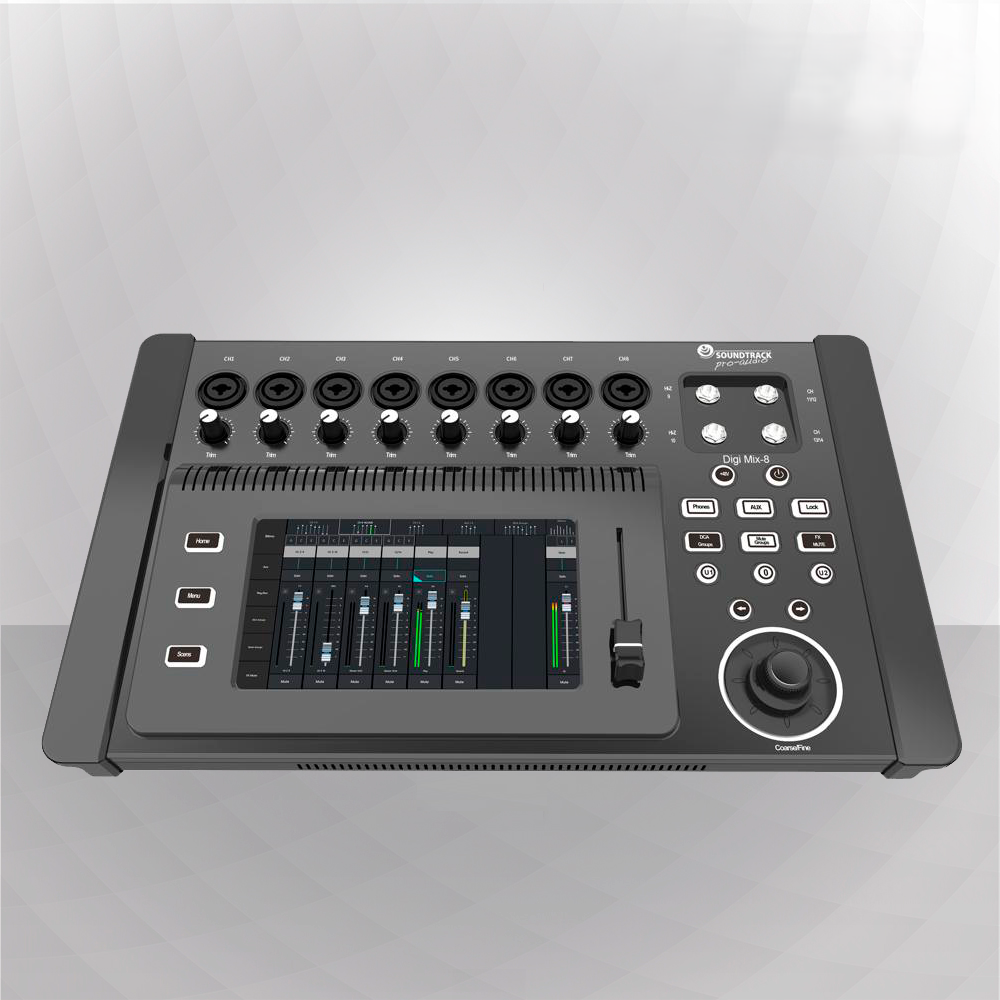 Digi Mix-8 Mezcladora Digital de 8 canales