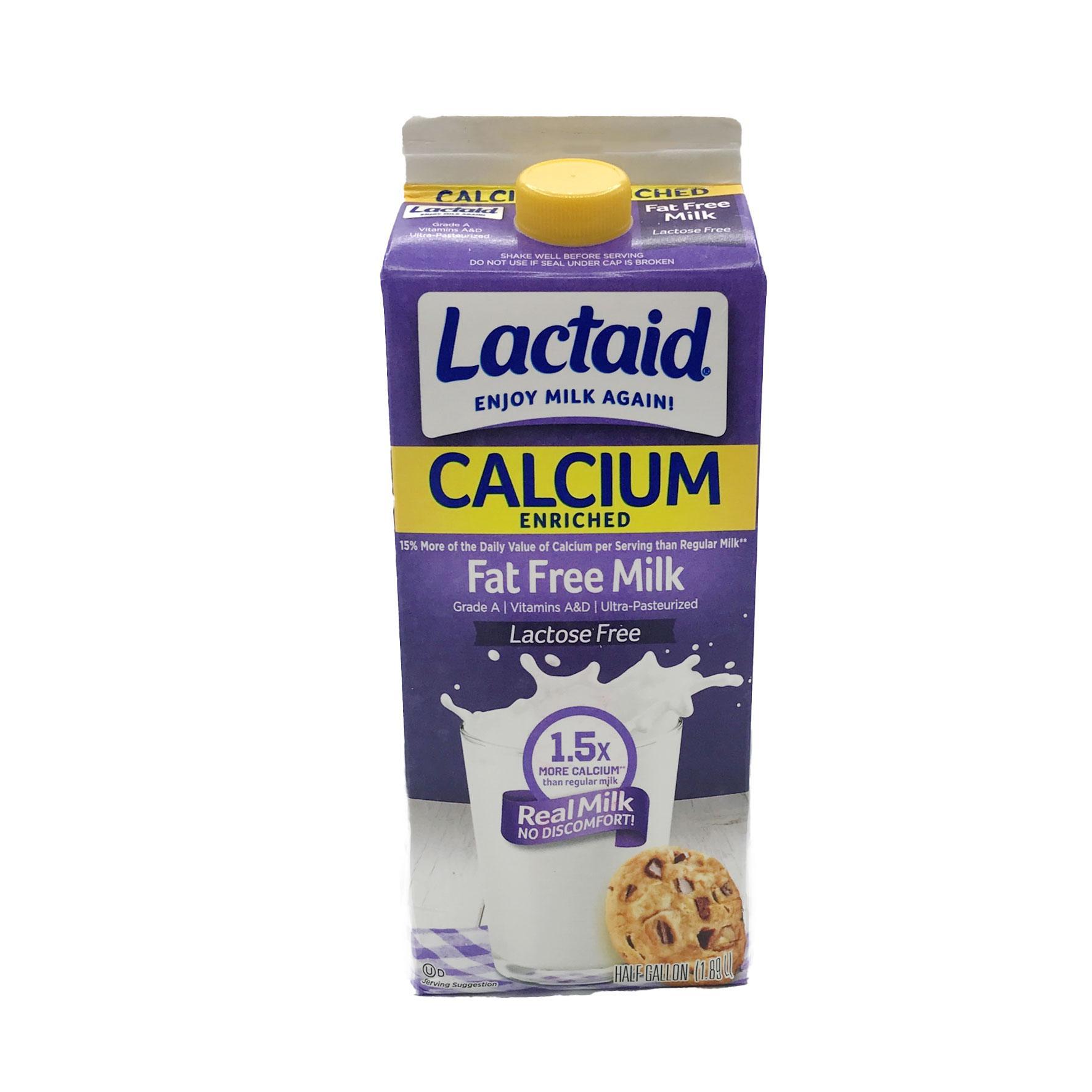 LACTAID CALCIUM ENRICHED FAT FREE MILK