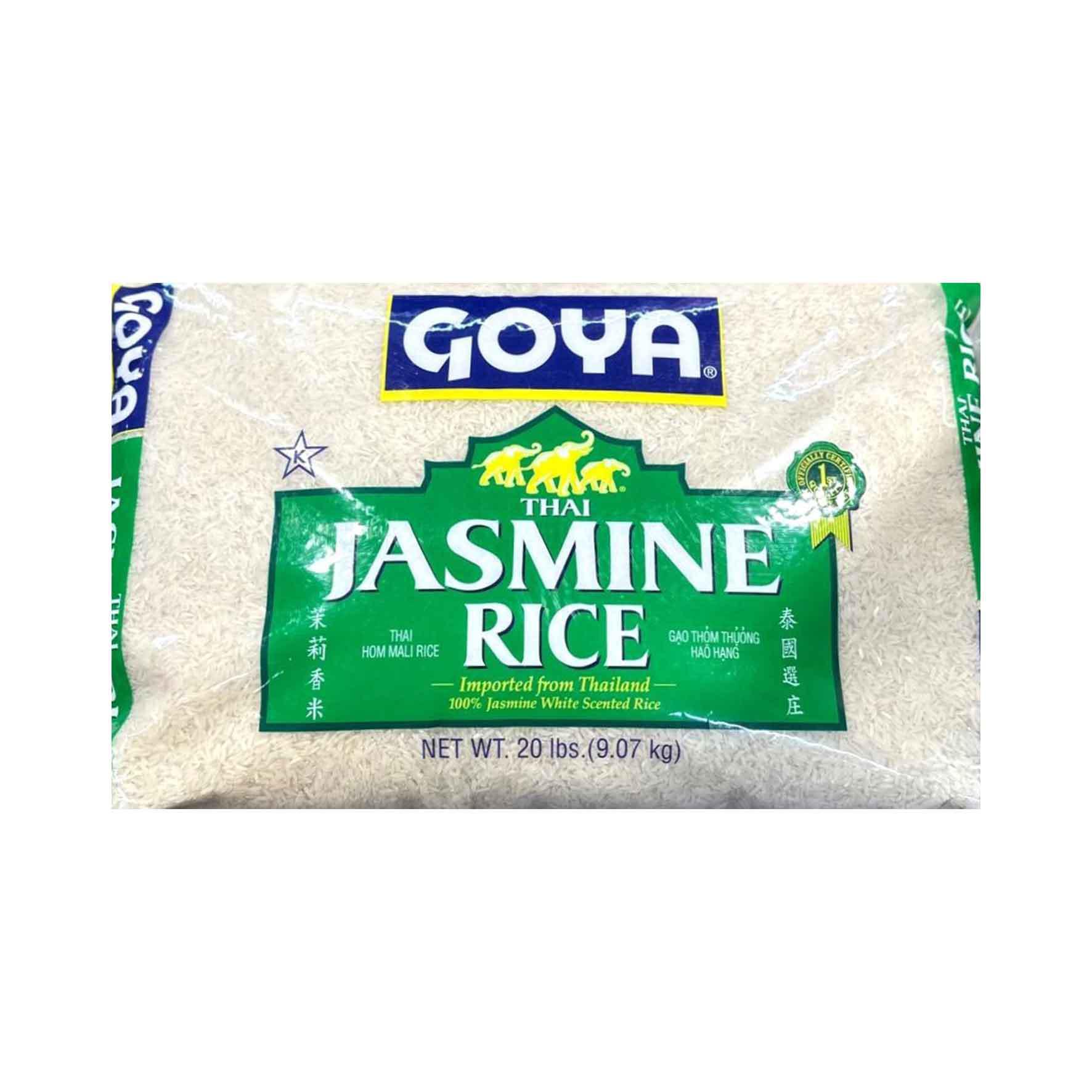 GOYA JASMINE RICE 20 LB
