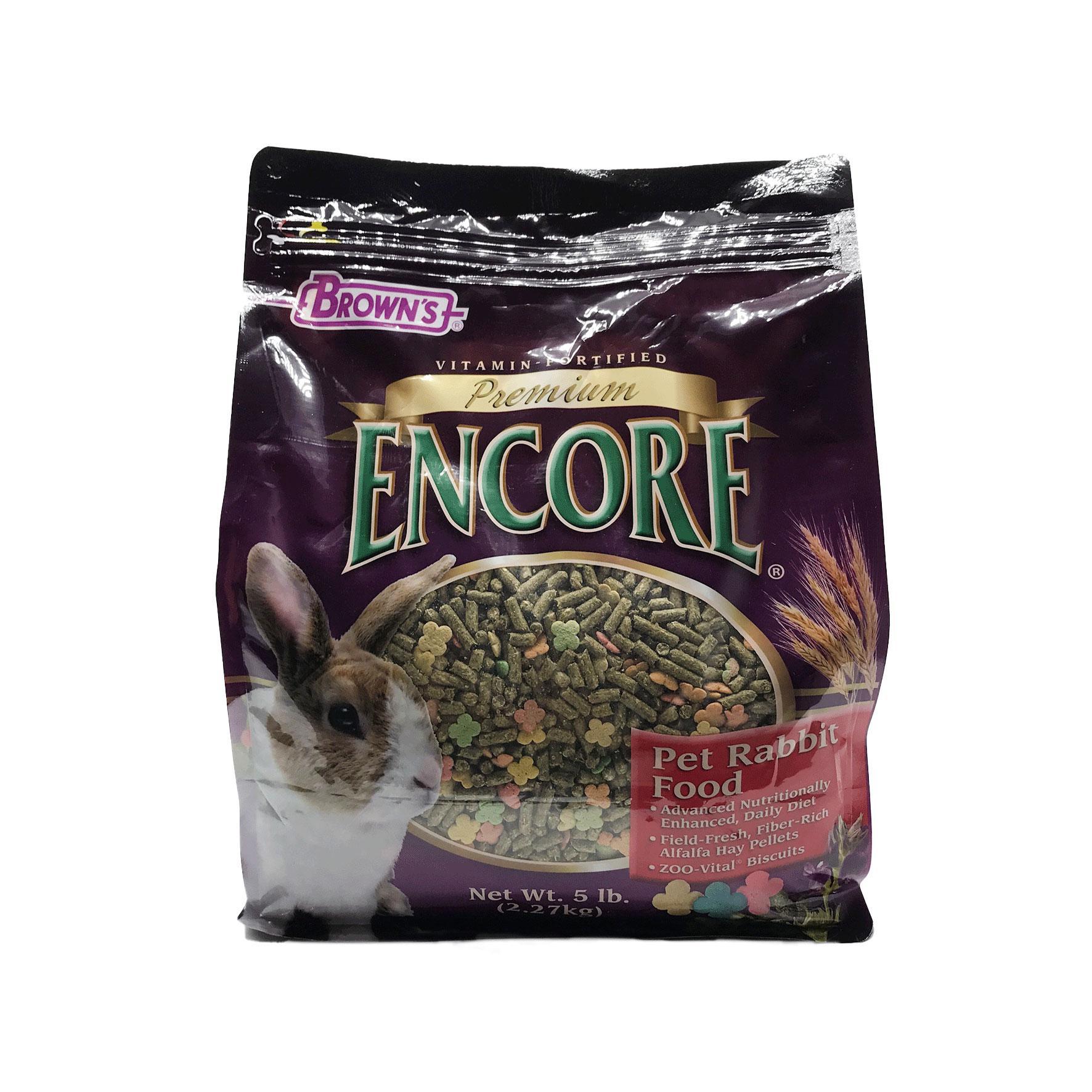 ENCORE PET RABBIT FOOD