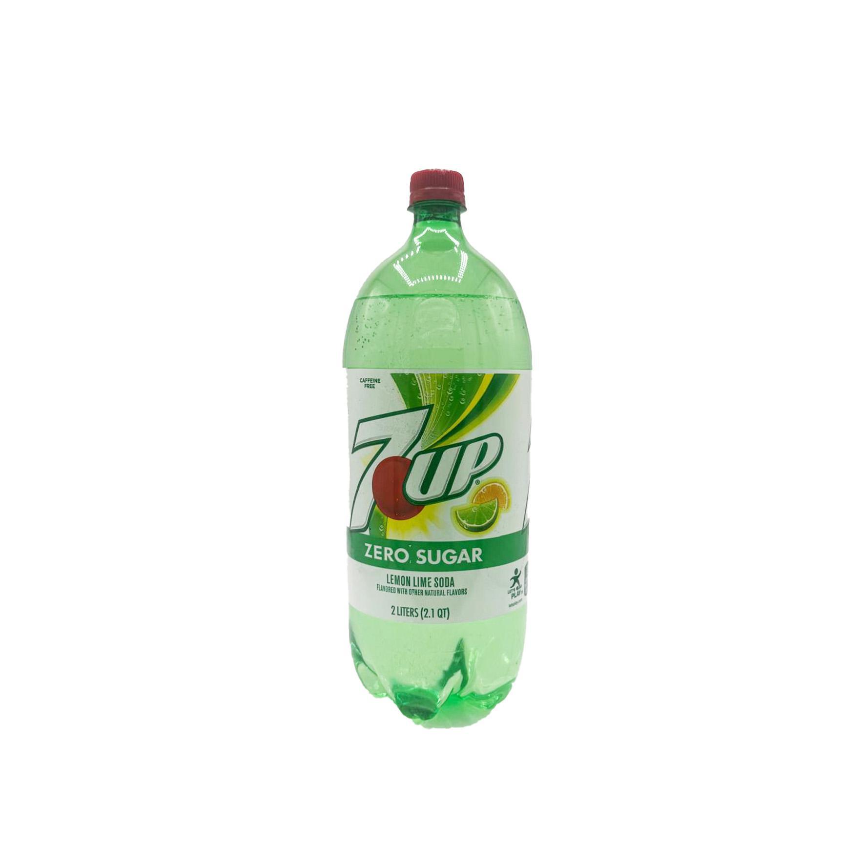 7UP ZERO SUGAR LEMON LIME SODA