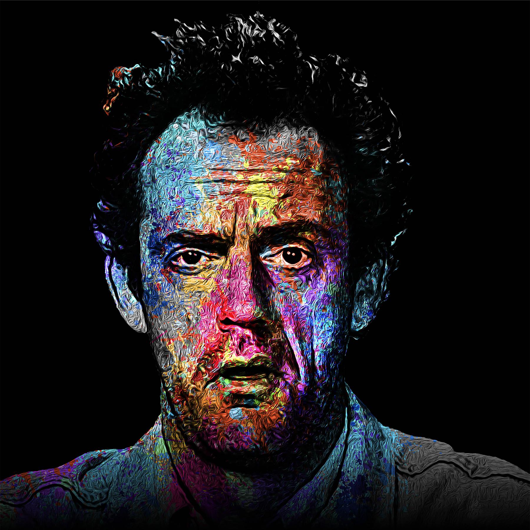 36 x36 Giclée-Print on Stretched Canvas. - Jim Ignatowski - ANIM8TED