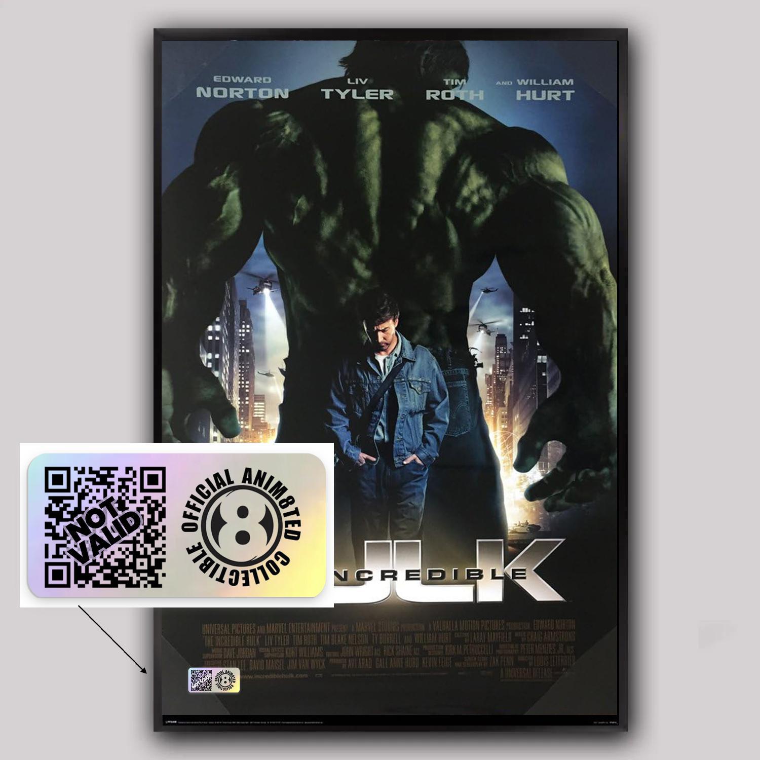 Hulk - Full Size Anim8ted Poster