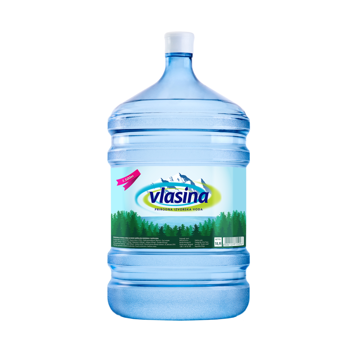 Vlasina voda 18,9lit.