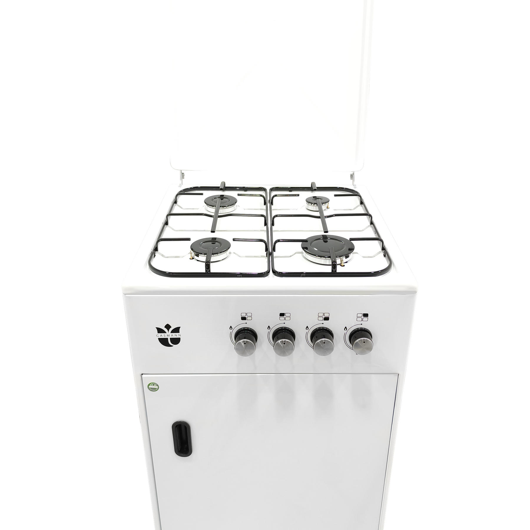 Gasmann 50cm Standherd SHG5050F weiß mit Flaschenfach Propan 50 mbar 4 ...