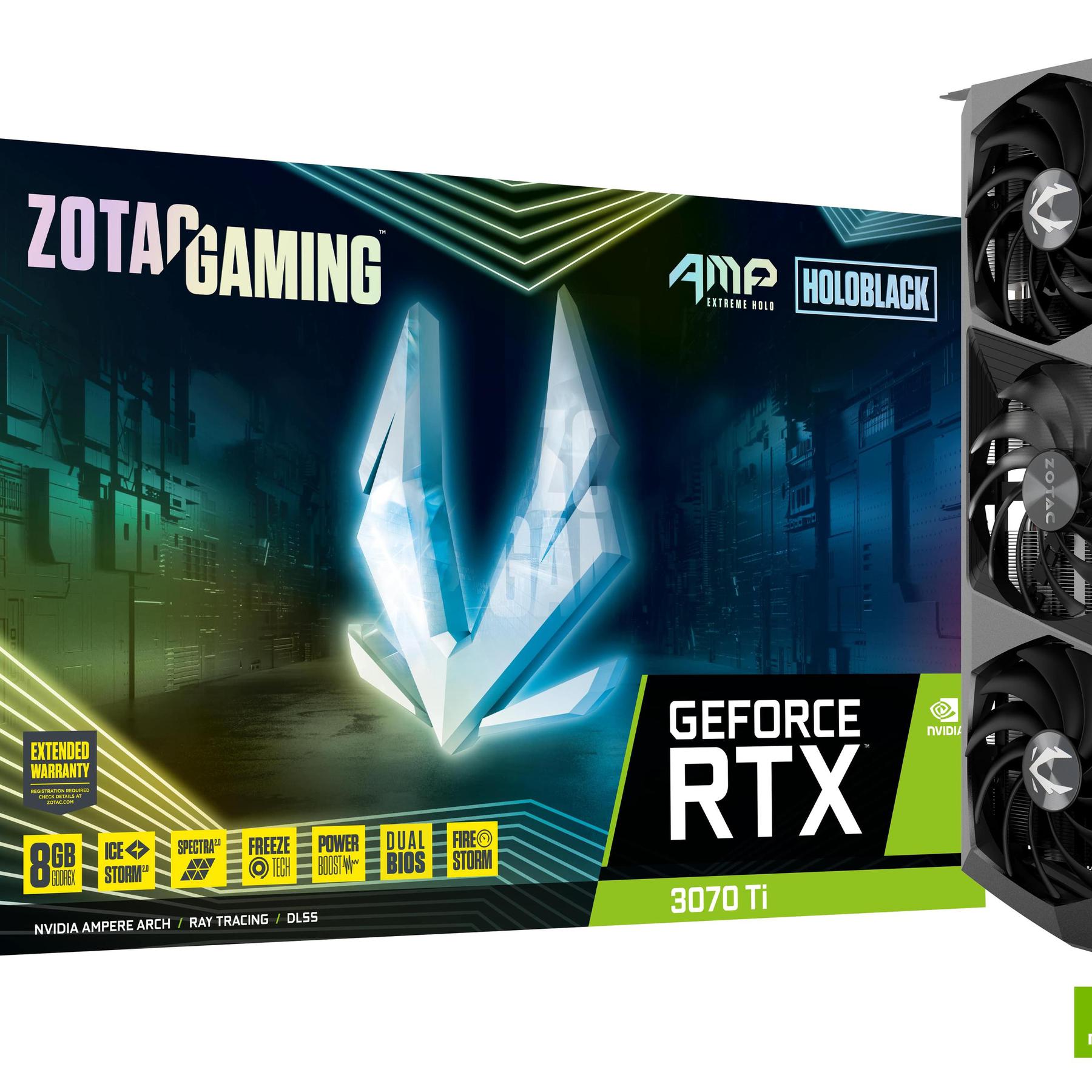 ZOTAC GAMING GEFORCE RTX 3070 Ti Trinity OC 8GB