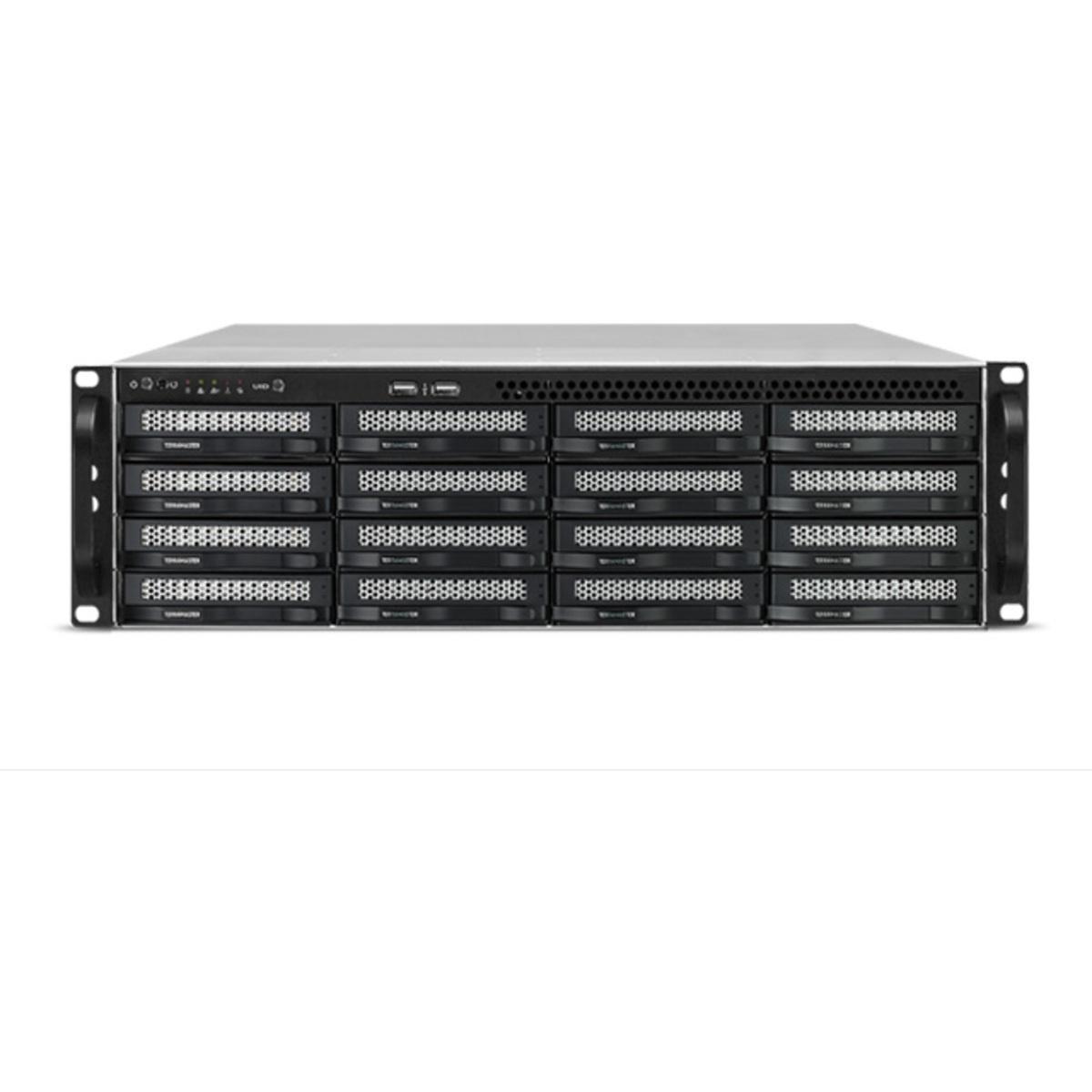 Enterprise-class 16-bay networked storage server