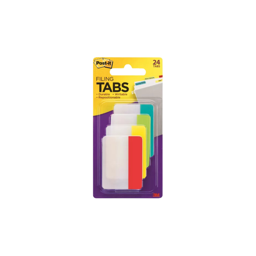 Banderitas Rigidas Post It 4 Colores Medidas 50 8x38 1mm Paquete Con 24 Banderitas 70005080851