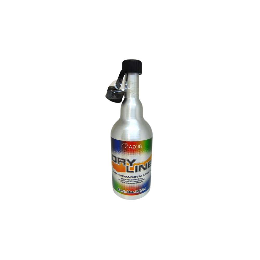 Tinta Multiusos Azor Contenido 355ml Disponible Negro Azul Y Rojo 301 2075