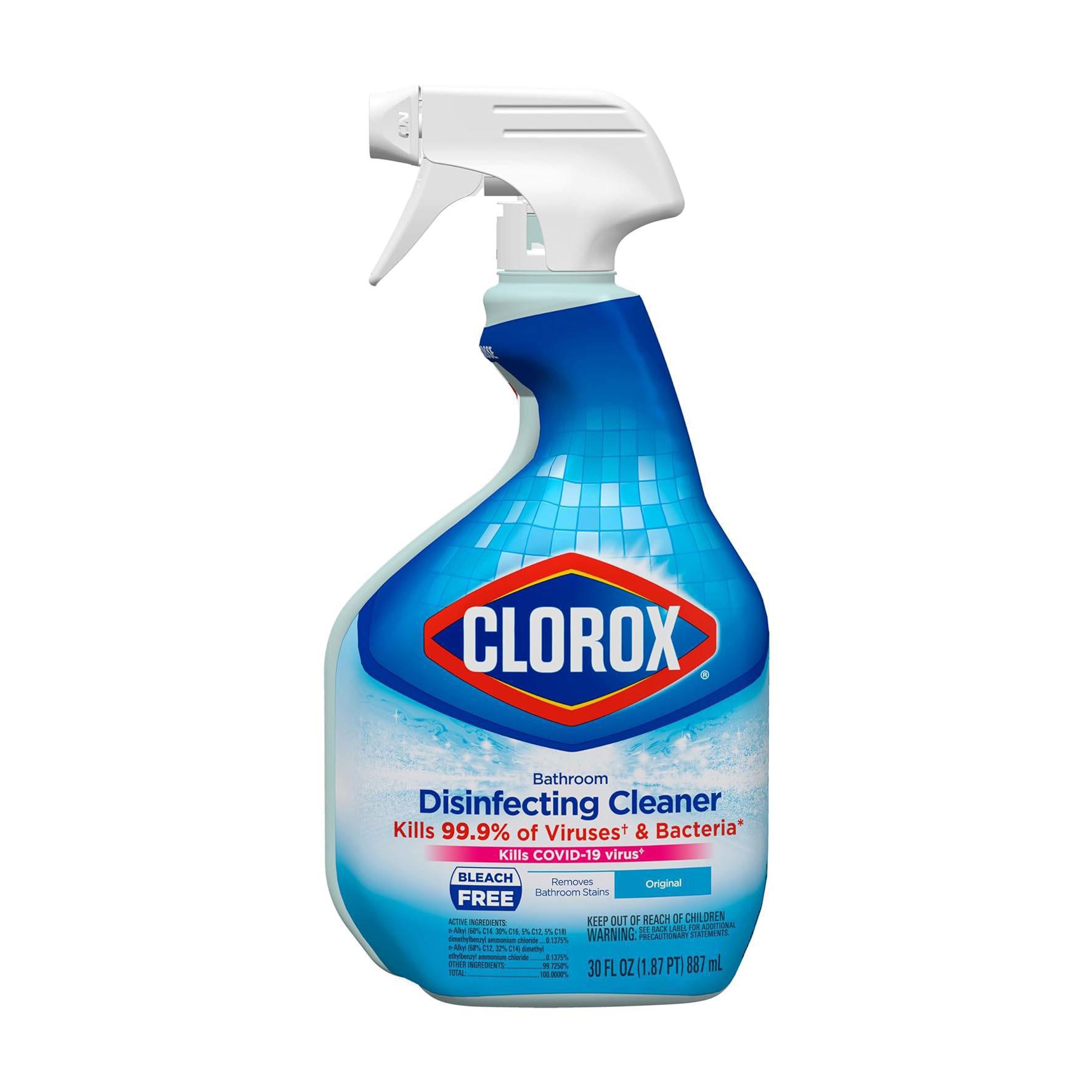 Clorox Desinfecting Cleaner Bathroom Original 32 Fl Oz