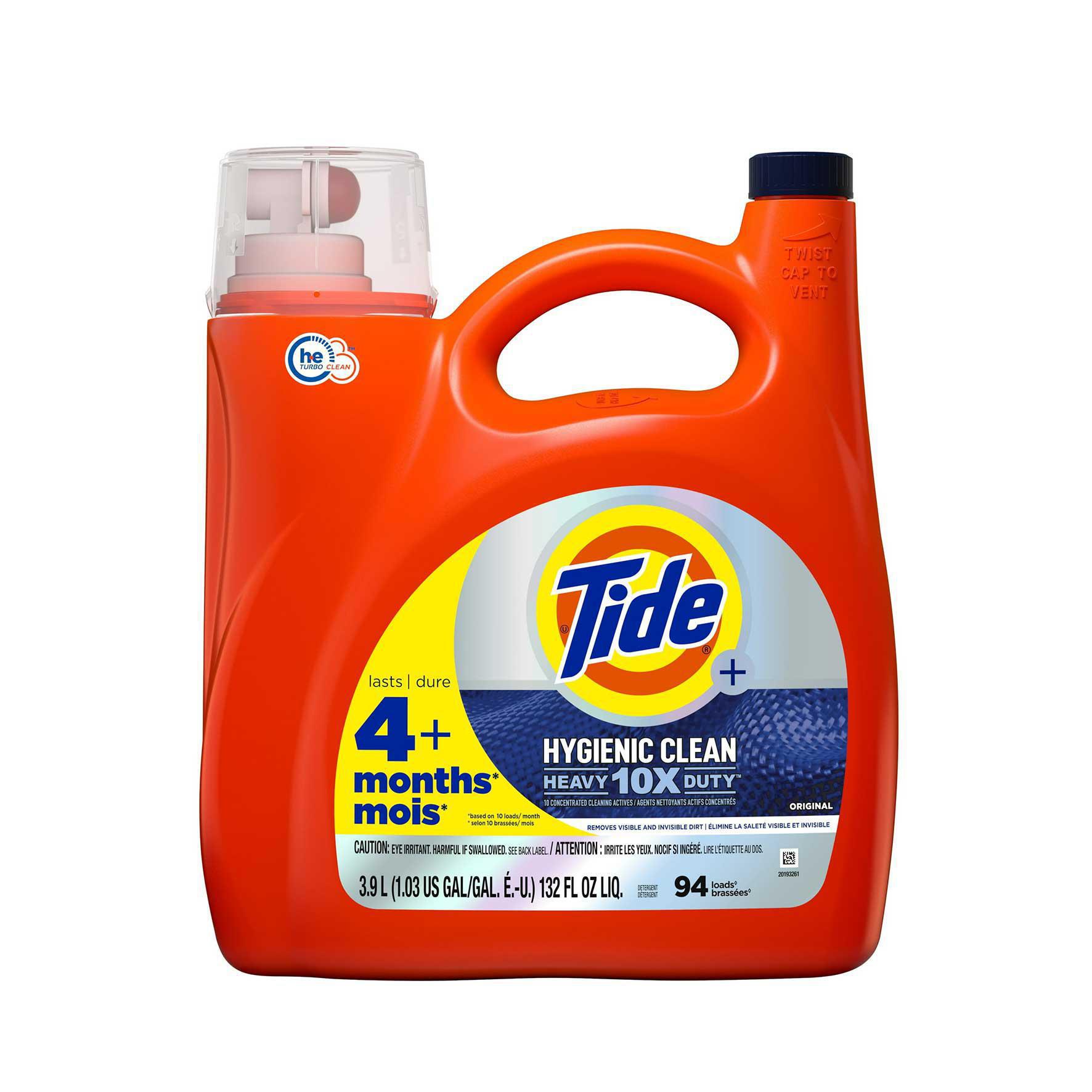Tide Hygienic Clean Original 132 Fl Oz