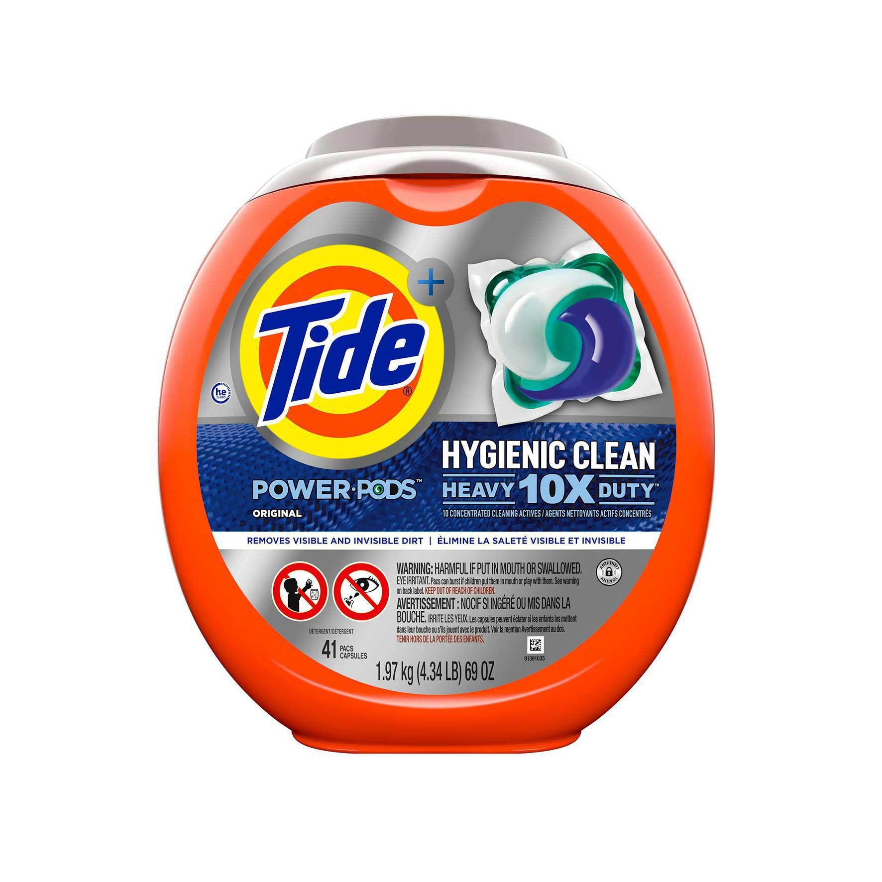 Tide PODS Hygienic Clean Original 41Pacs