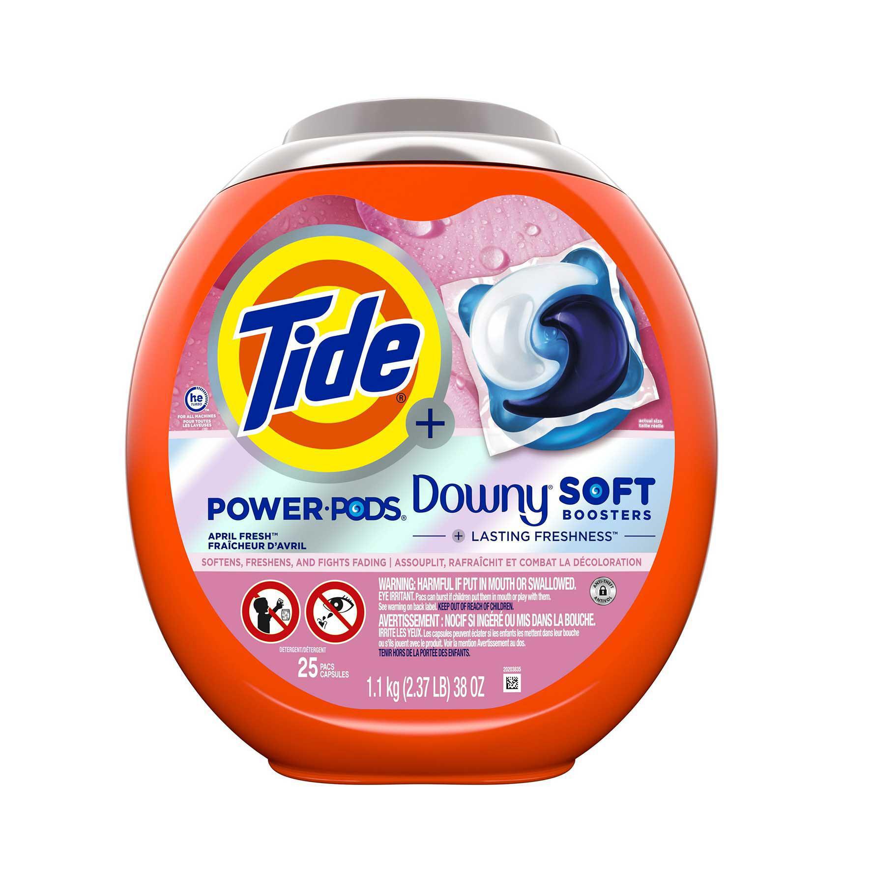 Tide PODS Downy Soft April Fresh 25Pacs