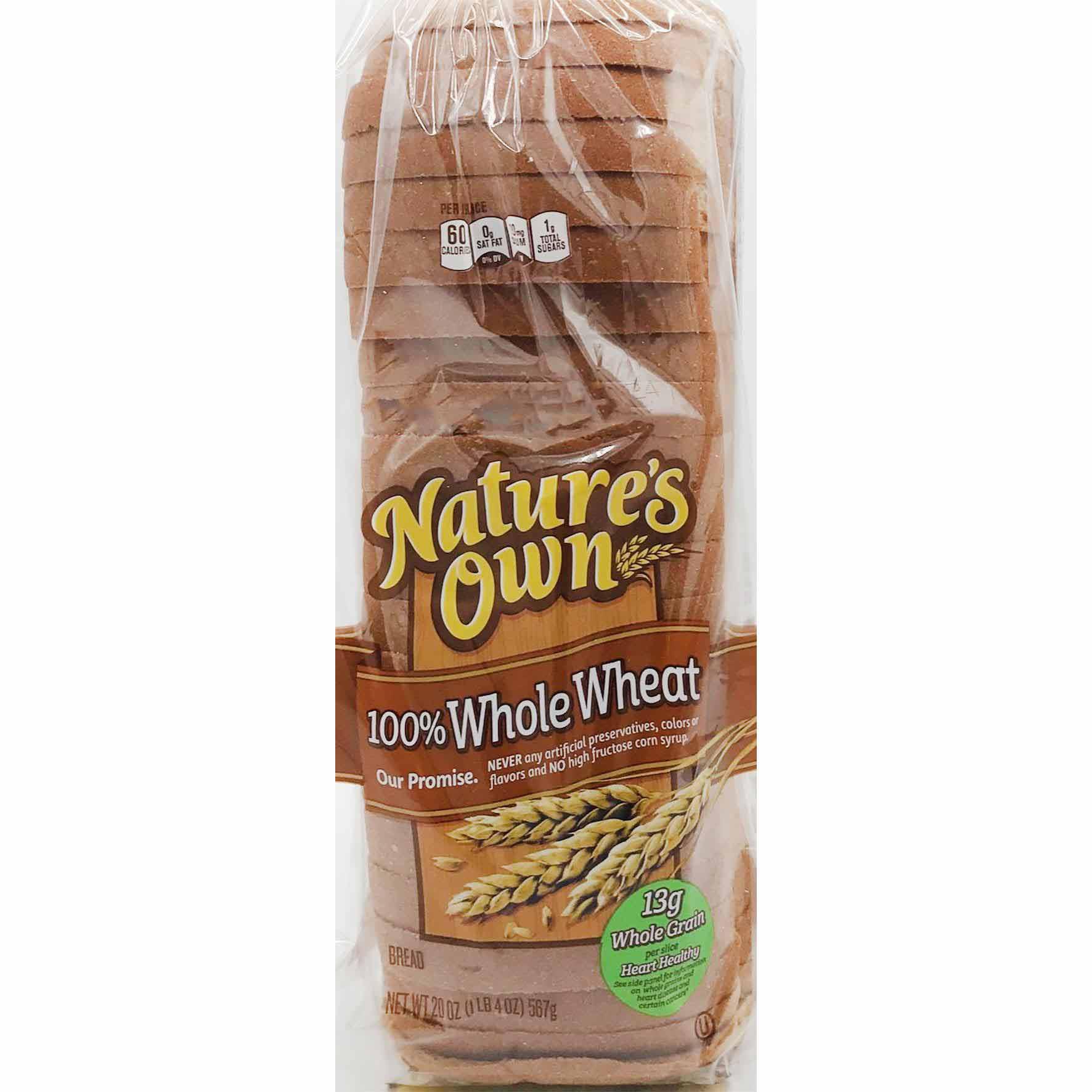 Nat Own 100% Whole Wheat