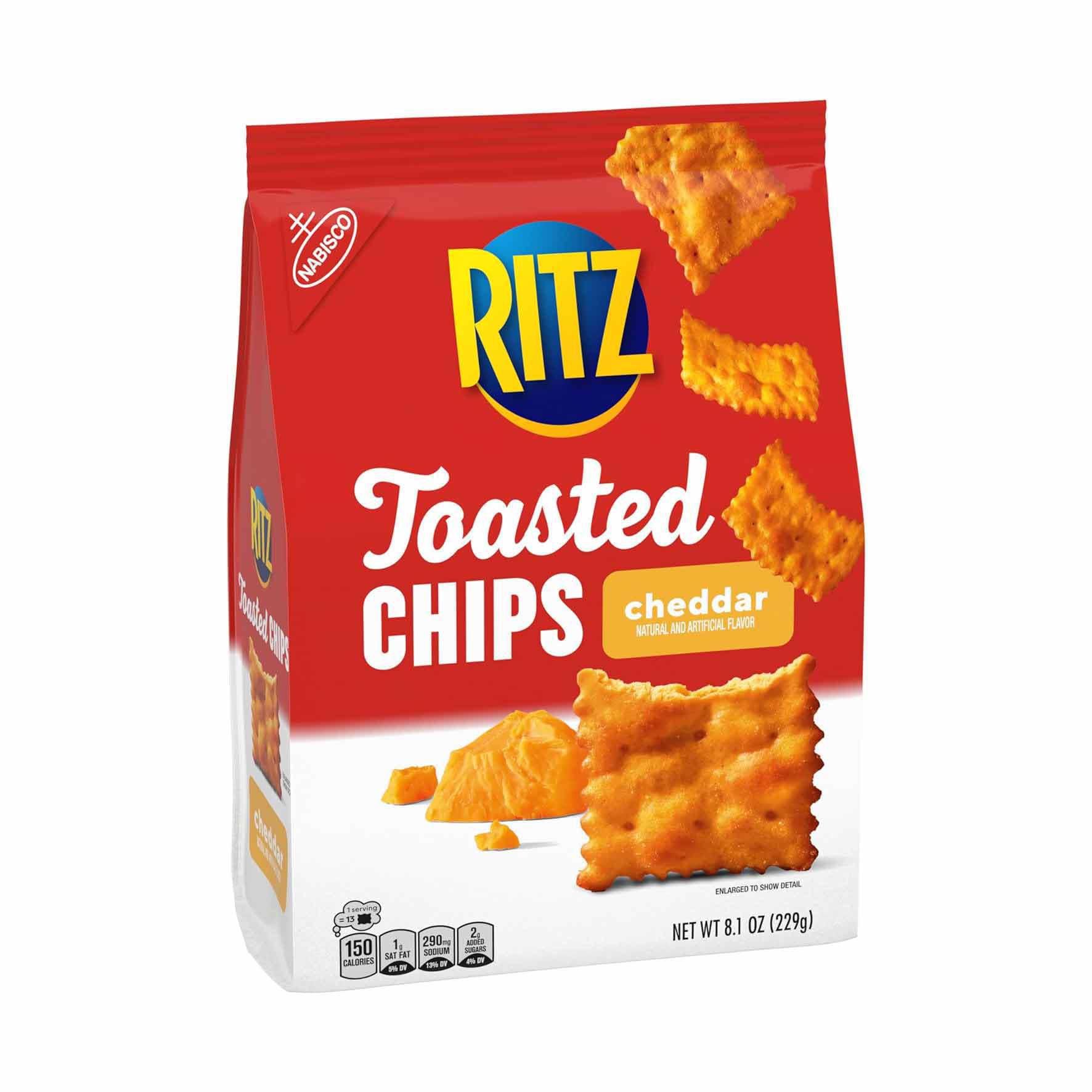 Ritz Toasted Chips Cheddar