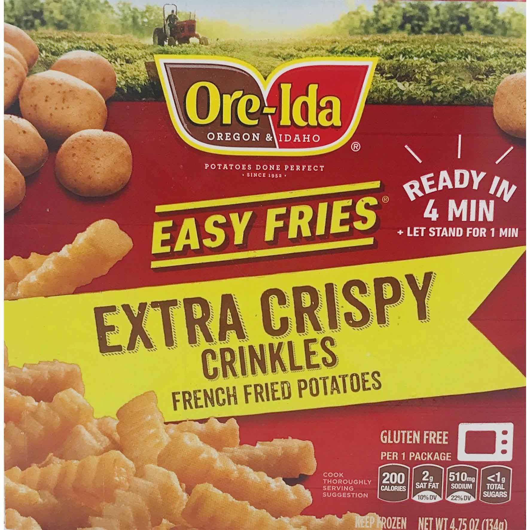 ORE-IDA Extra Crispy Crinklers French Fried Potatoes