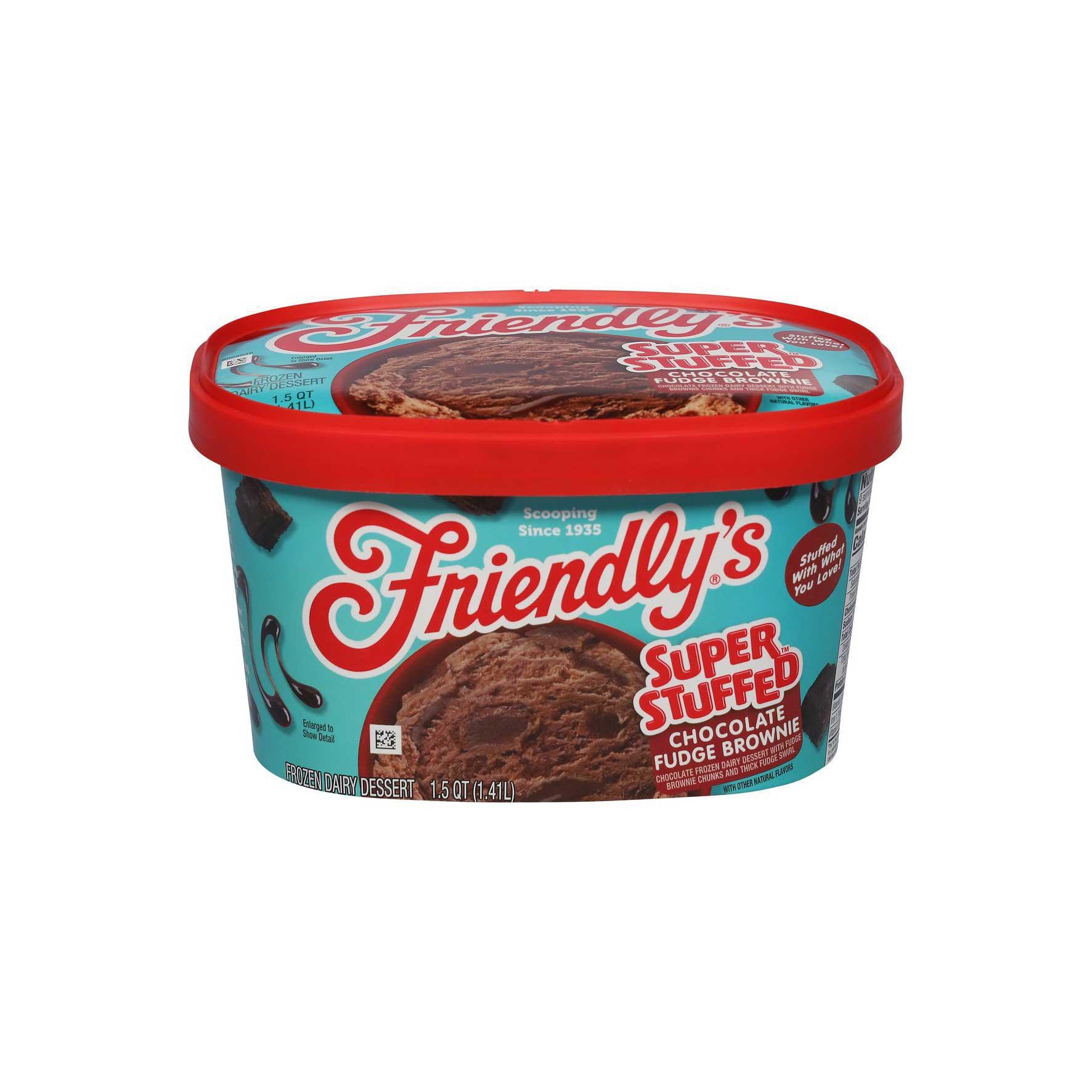 Friendly´s Super Stuffed Chocolate Budge Brownie