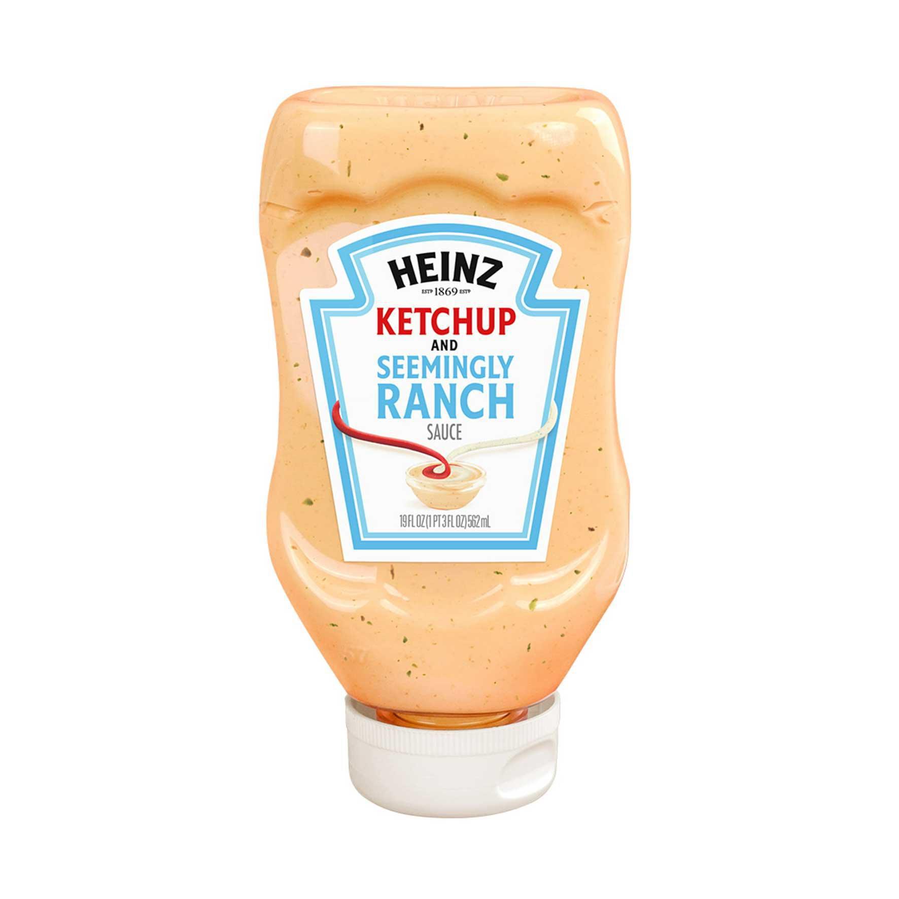 Heinz Ketchup and Seemingly Ranch 19 fl oz