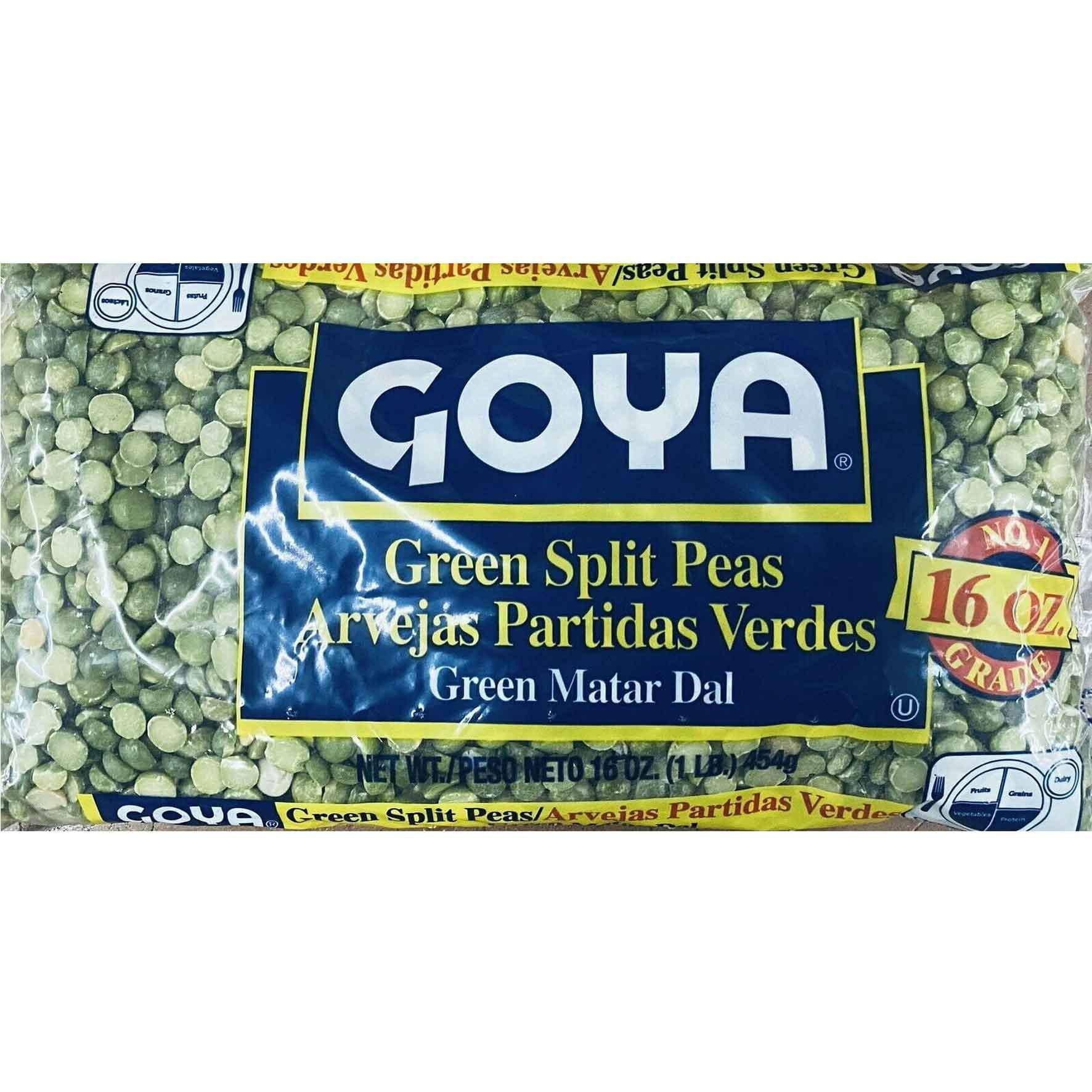Goya Green Split Peas 16 Oz