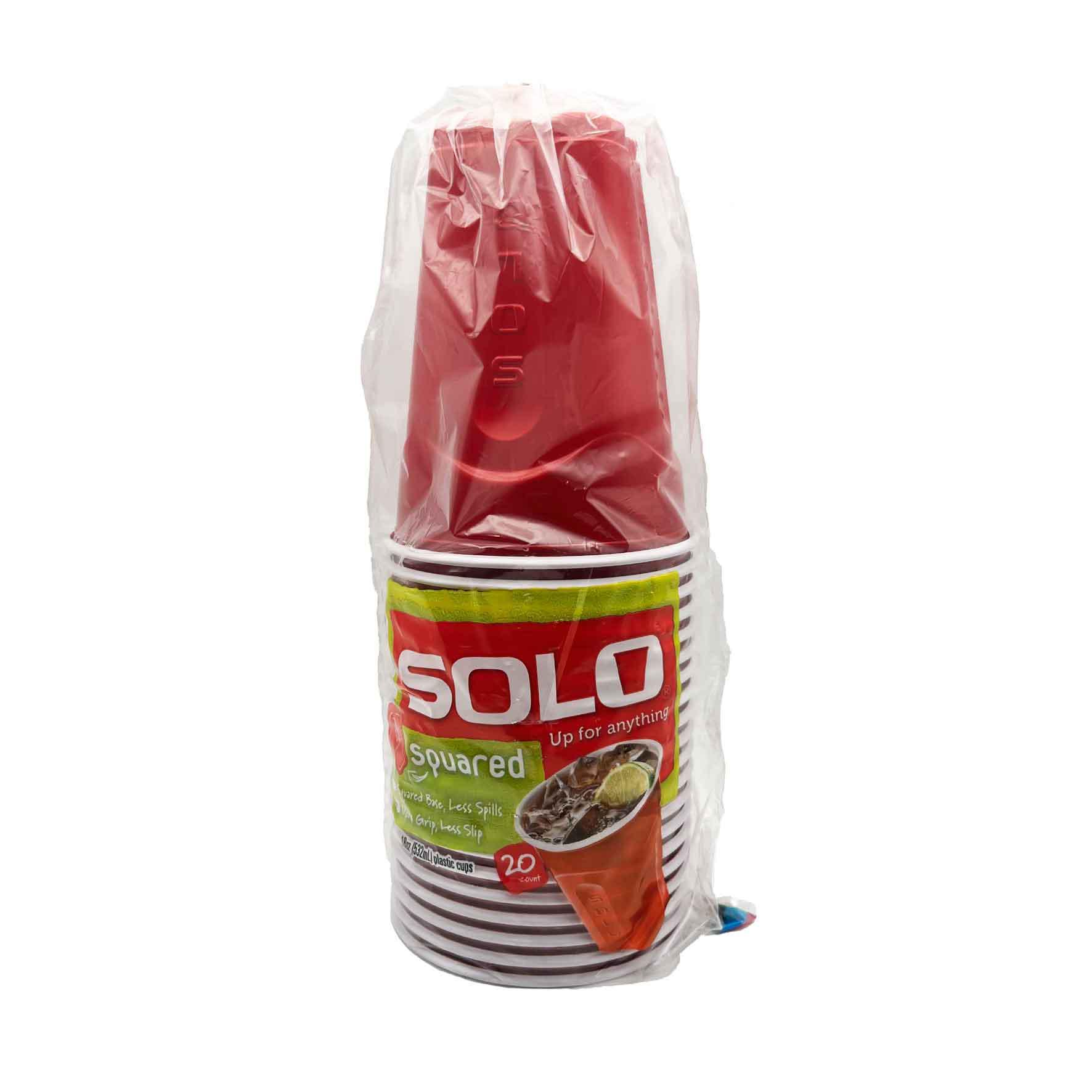 Solo 20Count Plastic Cups