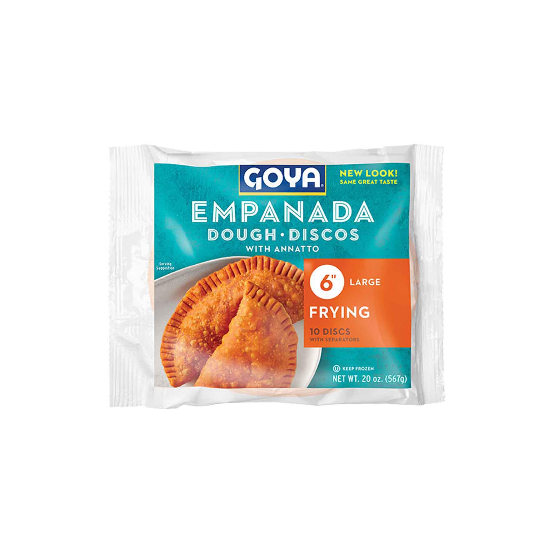 Goya Empanada Dough with Annatto for Frying 20 oz