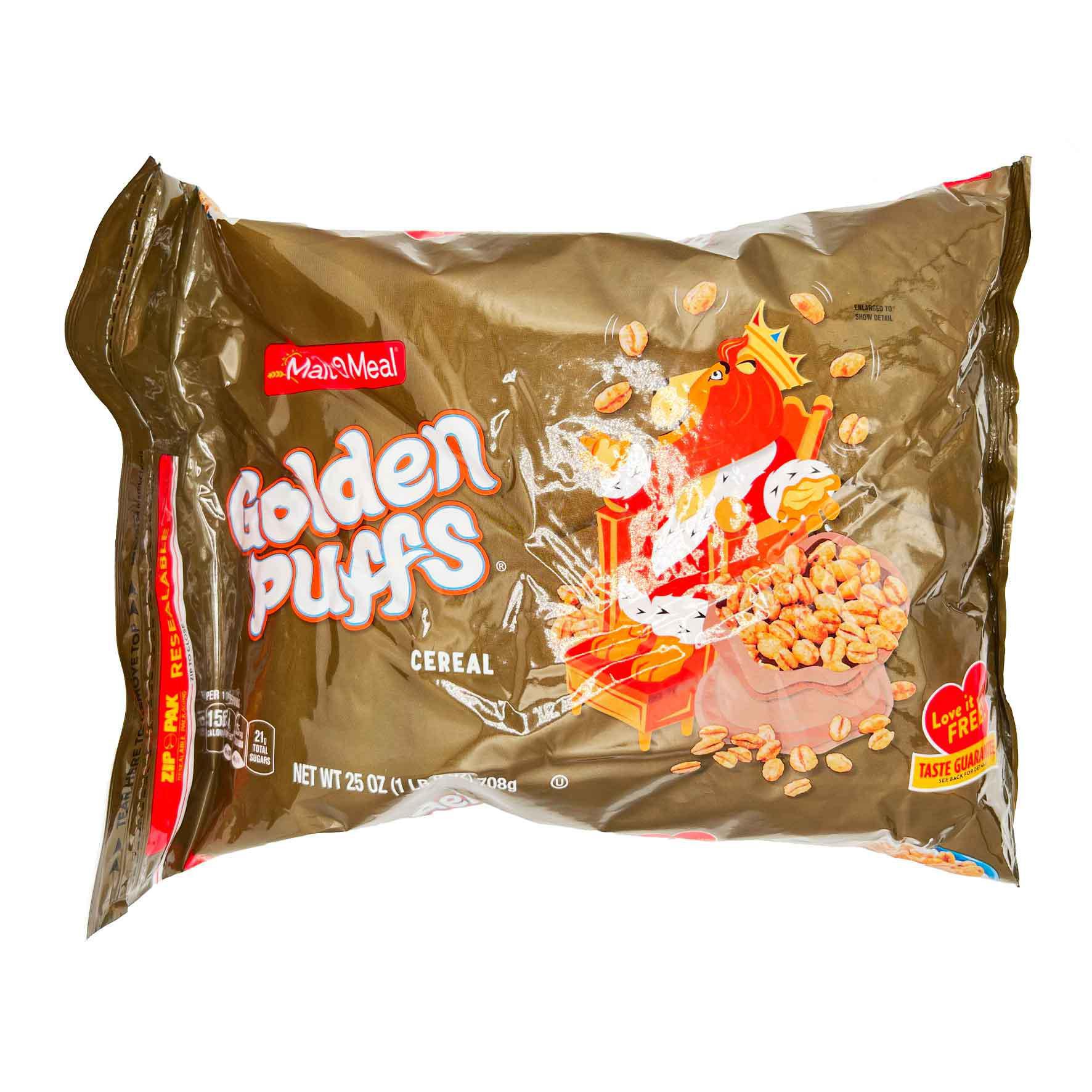Golden Puffs Malt o Meal Cereal