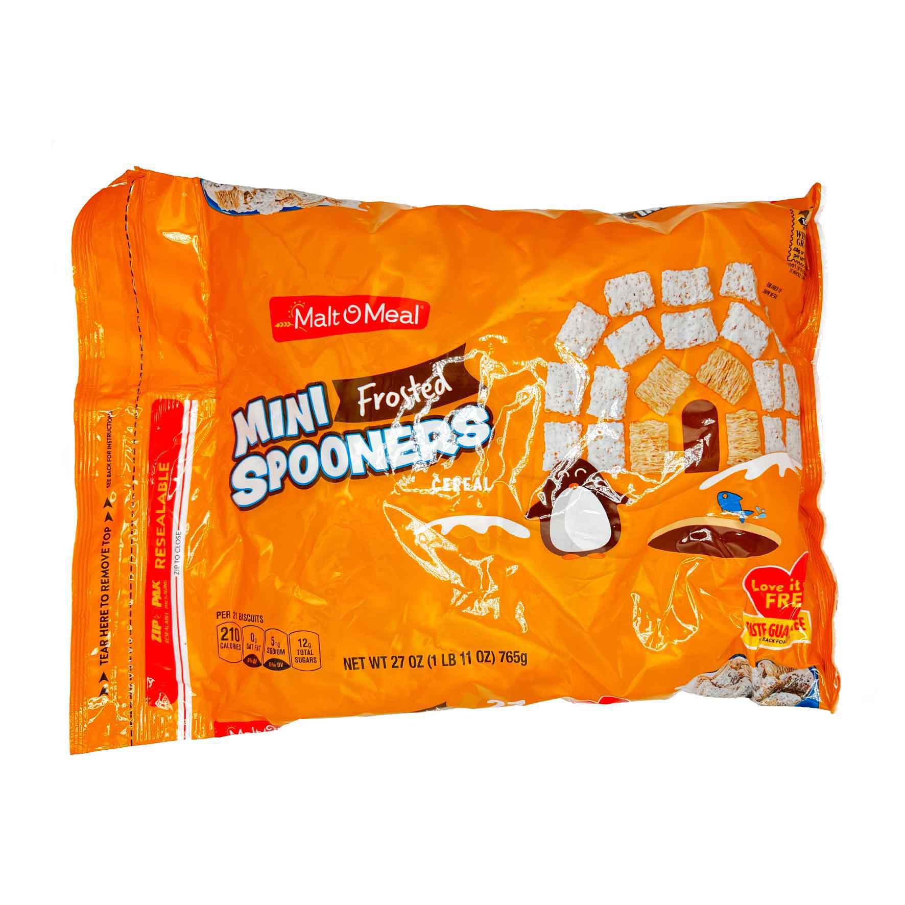 Mini Frosted Spooners Malt o Meal Cereal