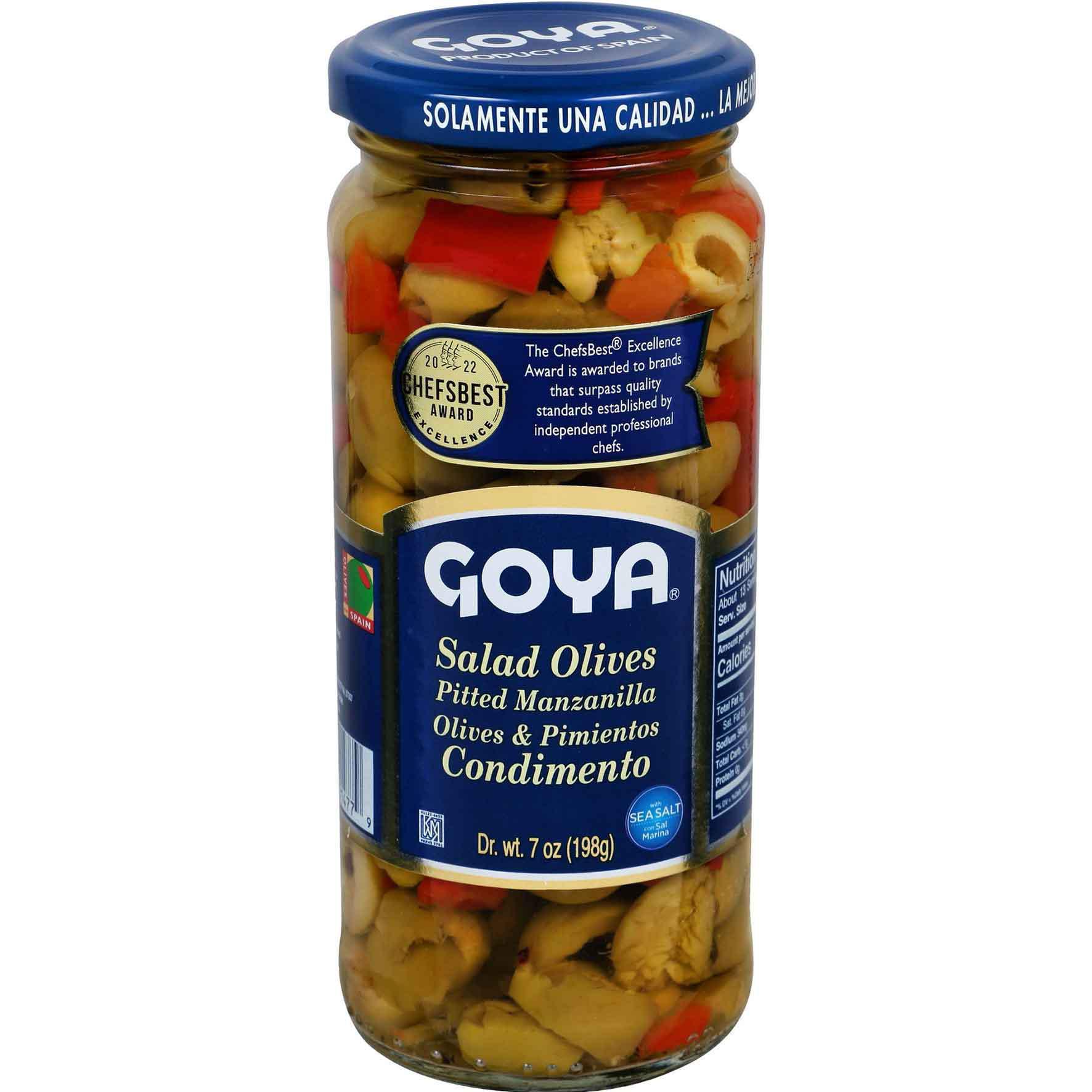 Goya Salad Olives 7 oz