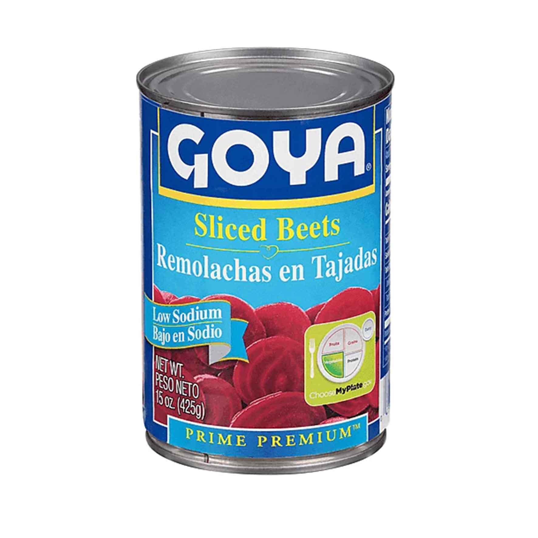 Goya Low Sodium Sliced Beets 15 oz