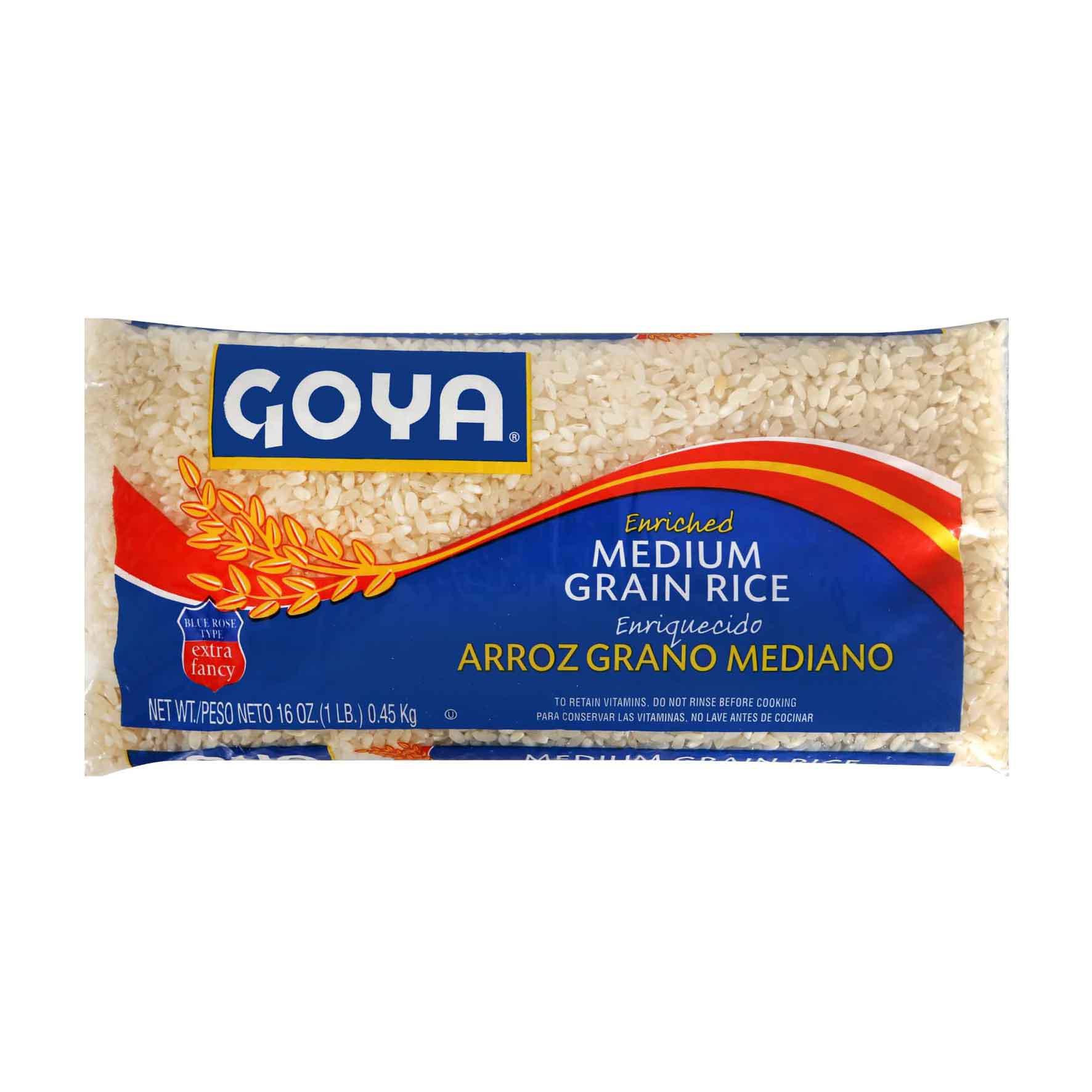 Goya Medium Grain Rice 1 Lb