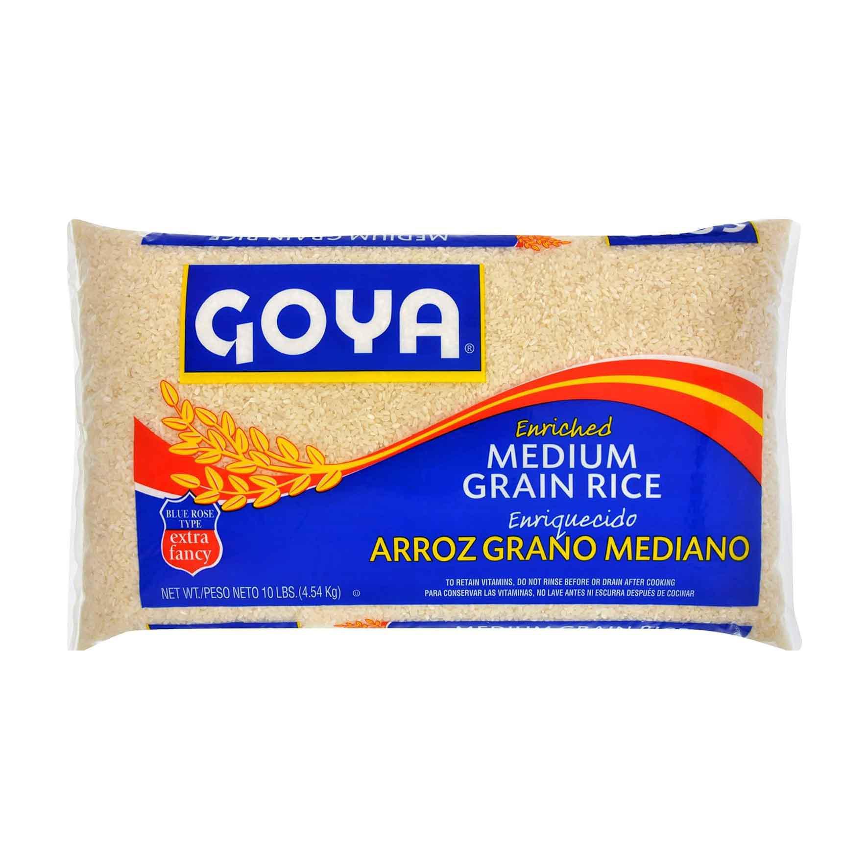 Goya Medium Grain Rice 10 Lb
