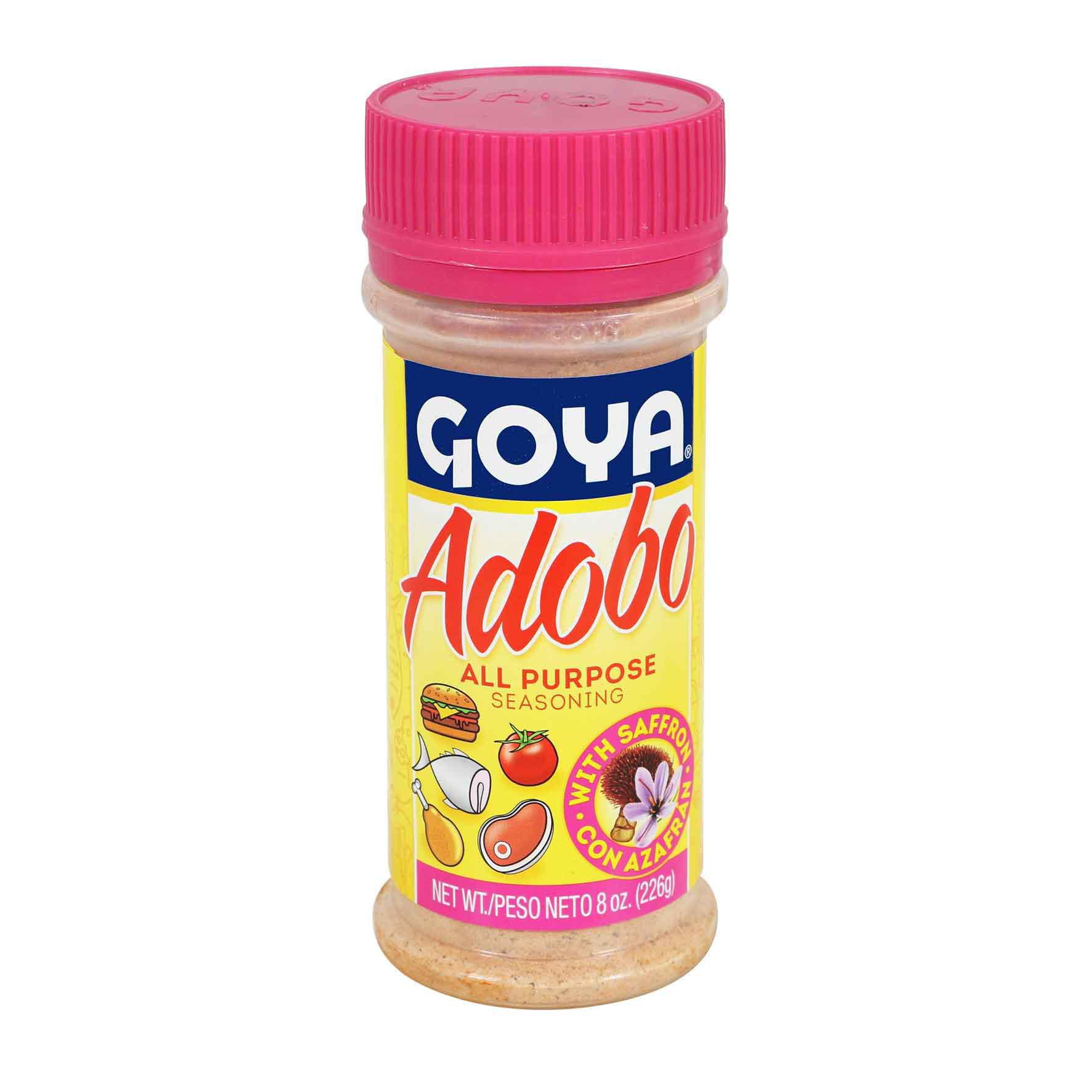 Goya Adobo All-Purpose Seasoning with Saffron 8 oz