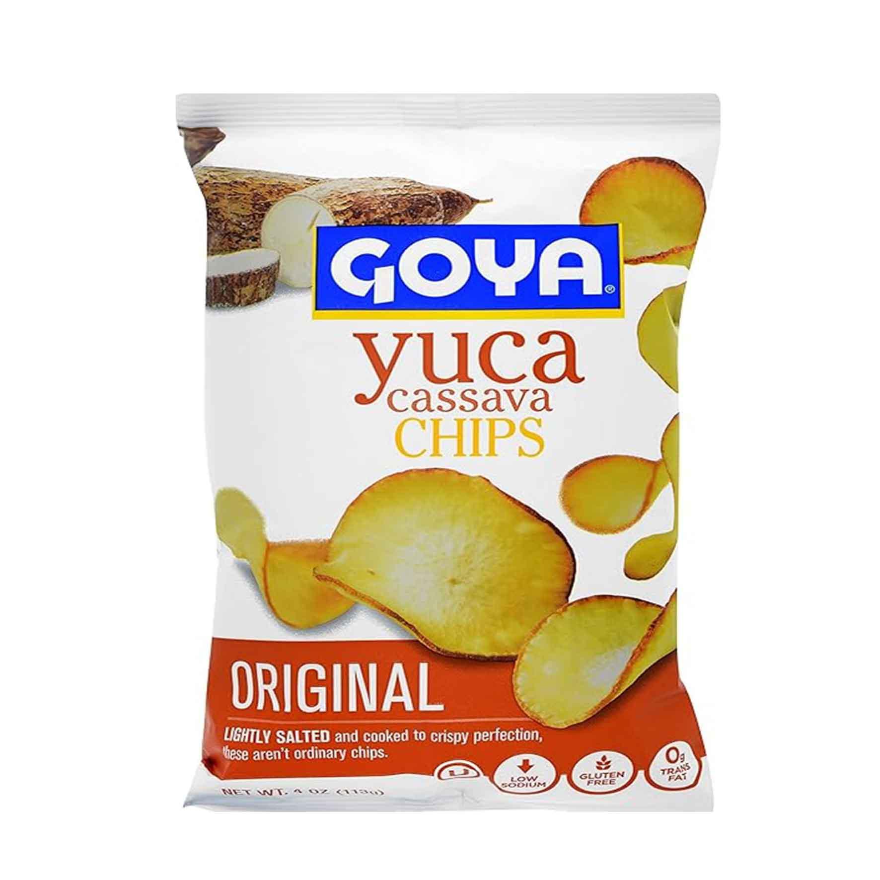 Goya Cassava Chips Original 4 oz