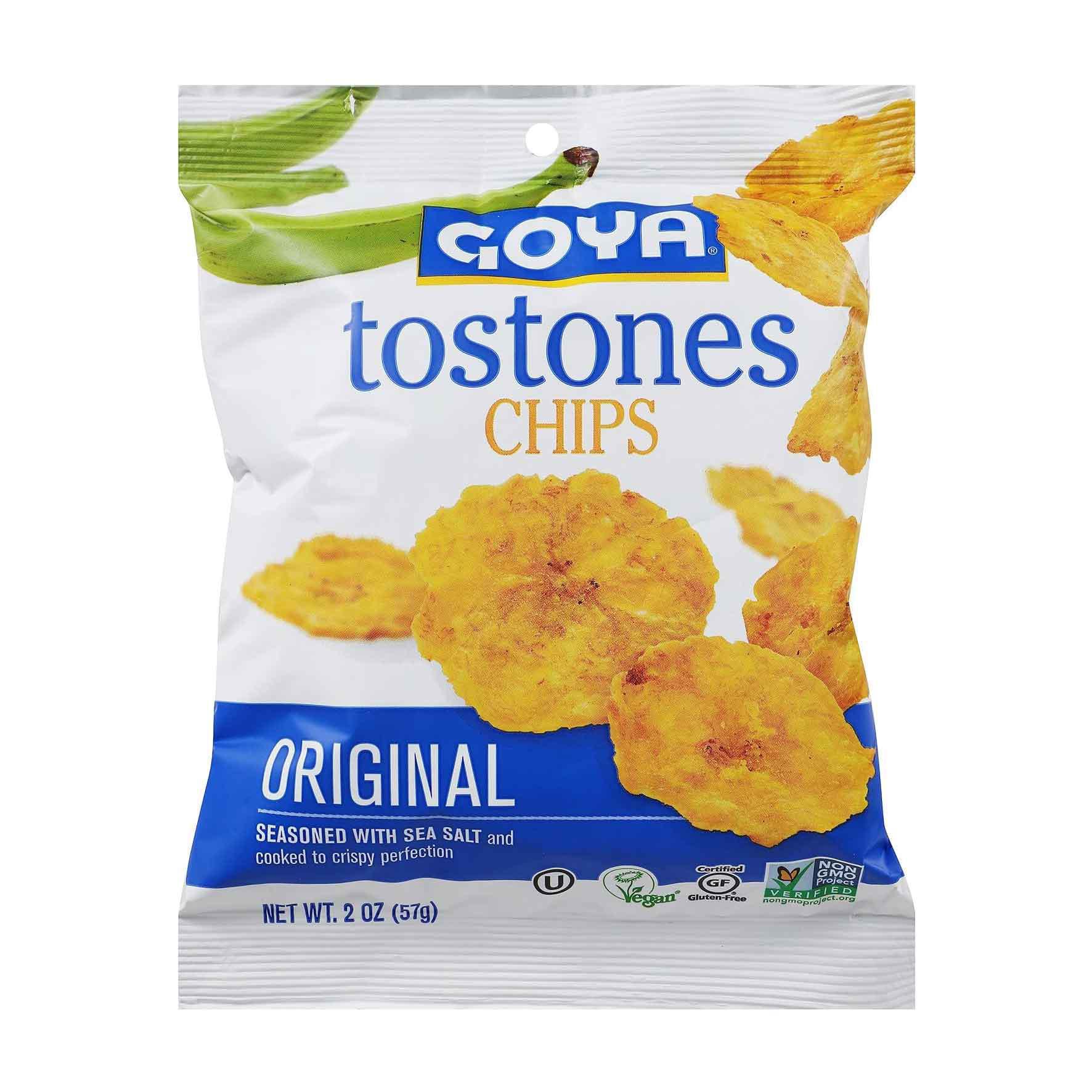 Goya Tostones Chips Original 2 oz