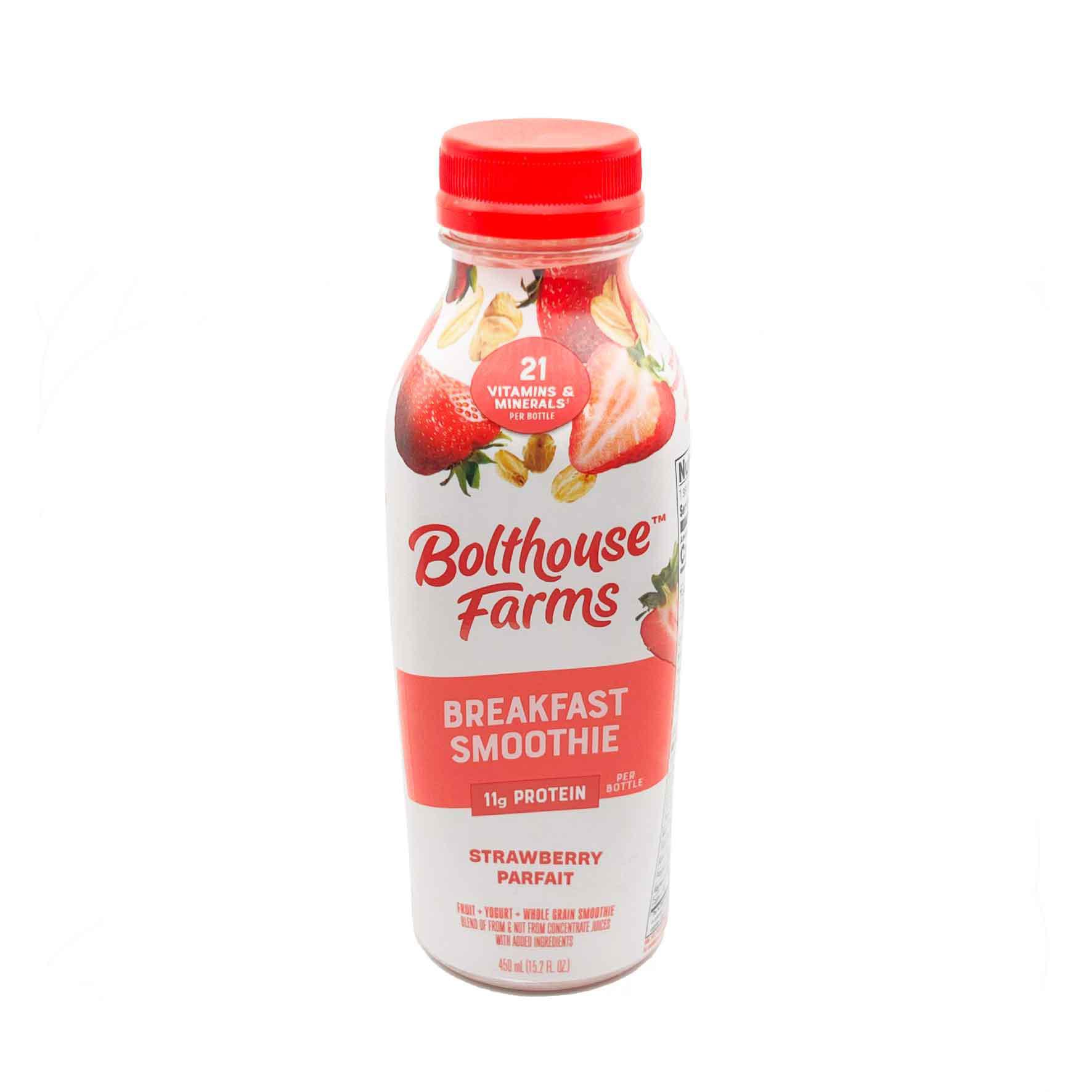 Bolthouse Farms Breakfast Smoothie Strawberry Parfait 15.7 Fl oz