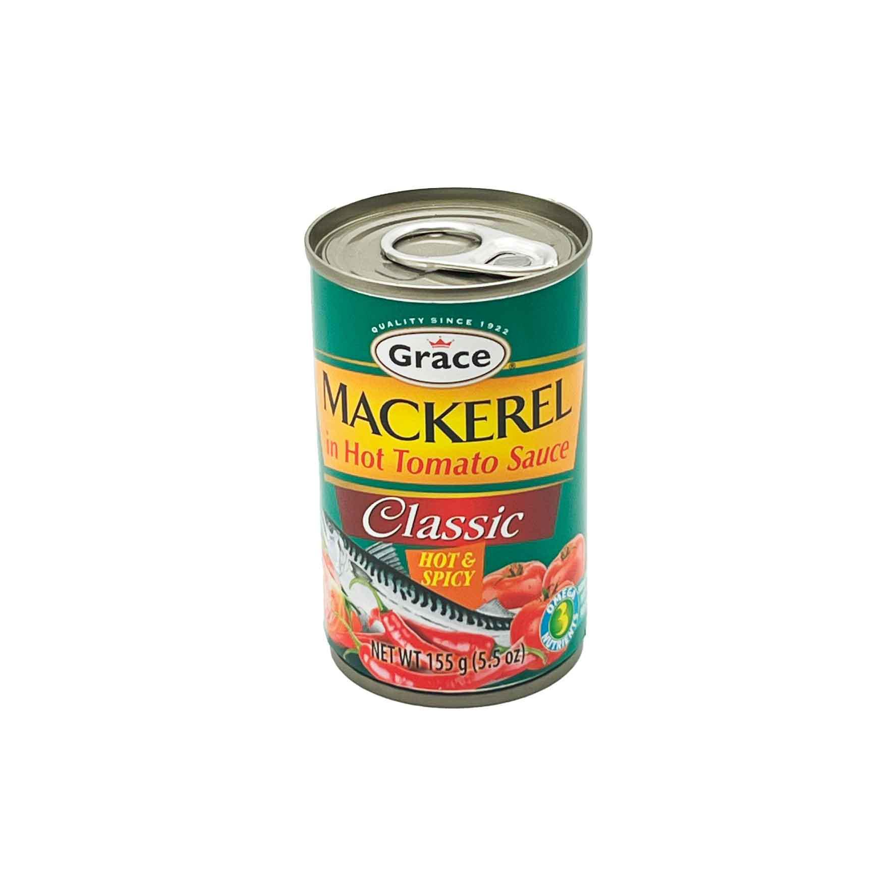 Grace Mackerel in Hot Tomato Sauce 5.5oz