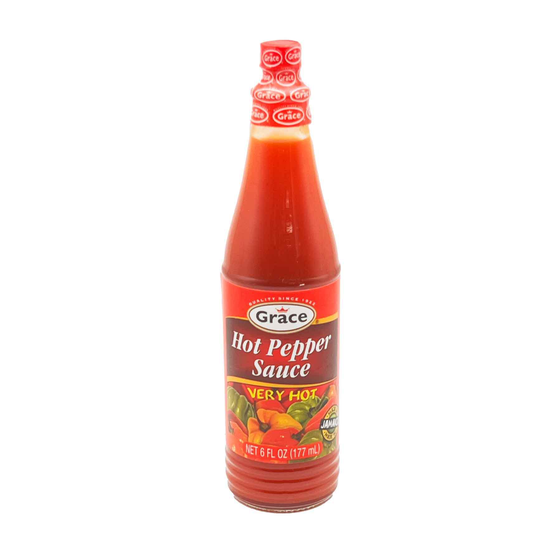 Grace Hot Pepper Sauce 6 Fl Oz