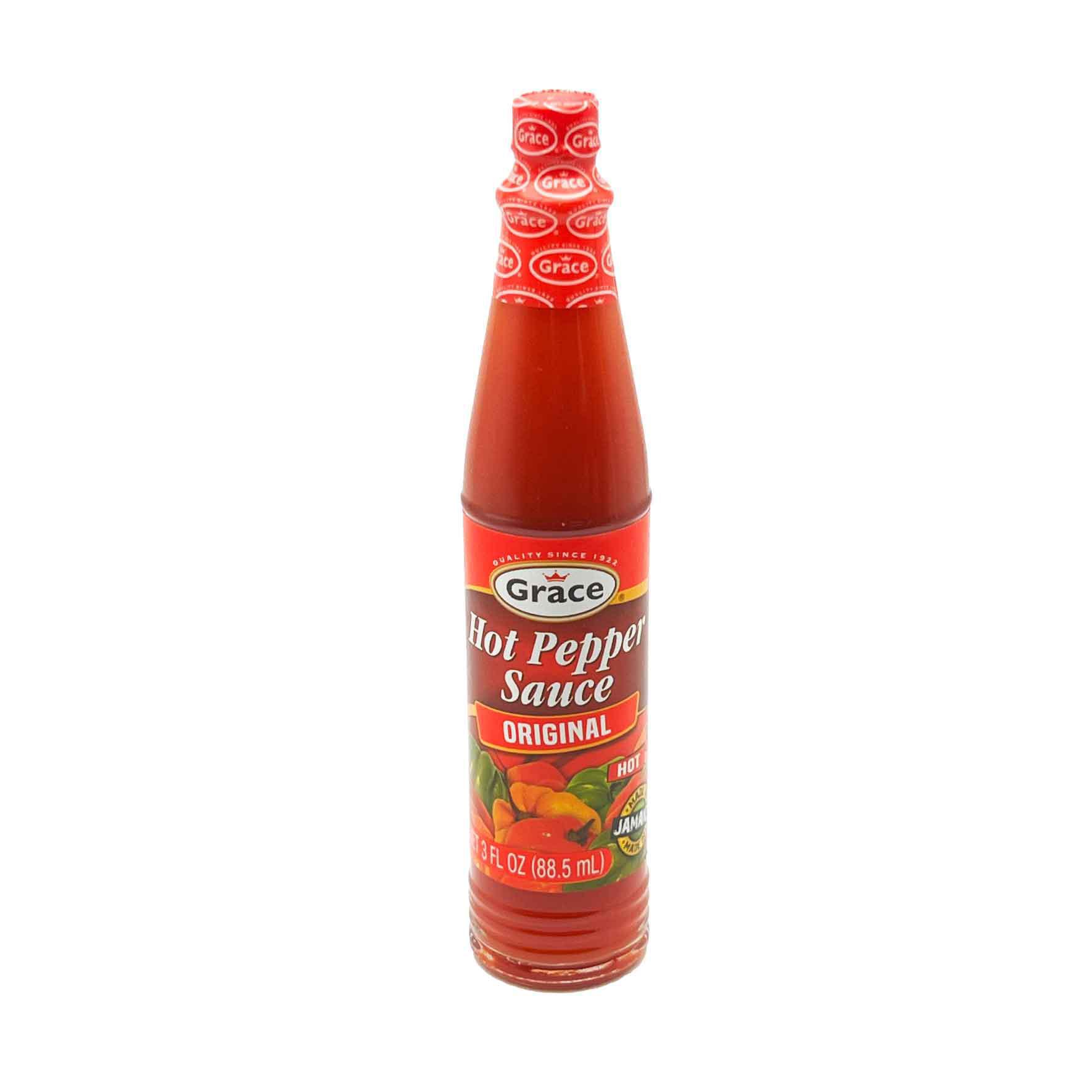 Grace Hot Pepper Sauce 3 Fl Oz