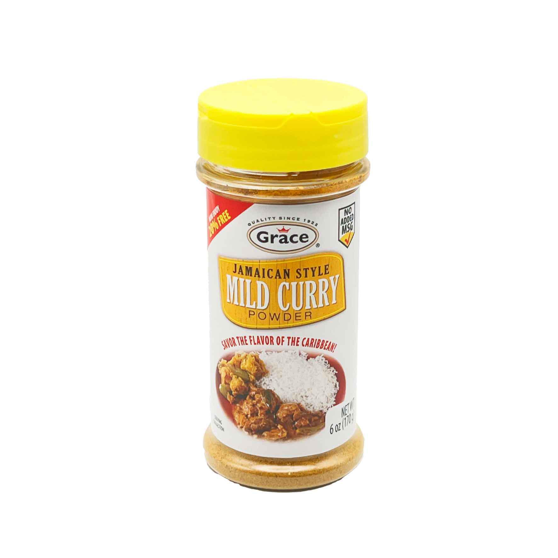 Grace Jamaican Style Mild Curry Podwer 6oz