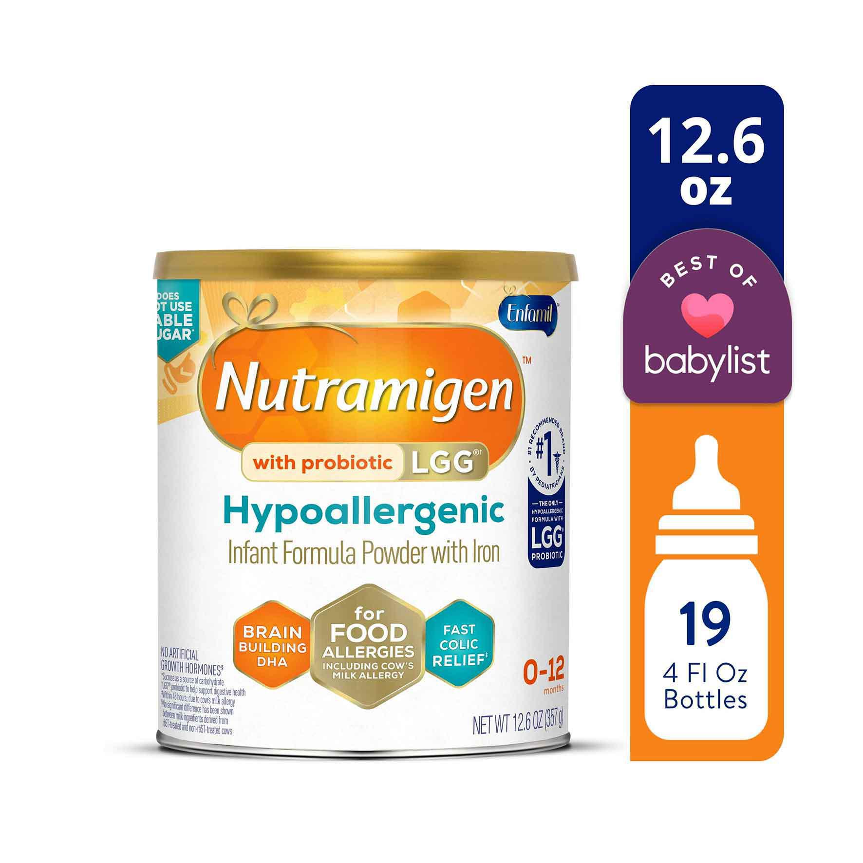 Enfamil Nutramigen Lipil Infant Formula with Iron Powder 12.6oz